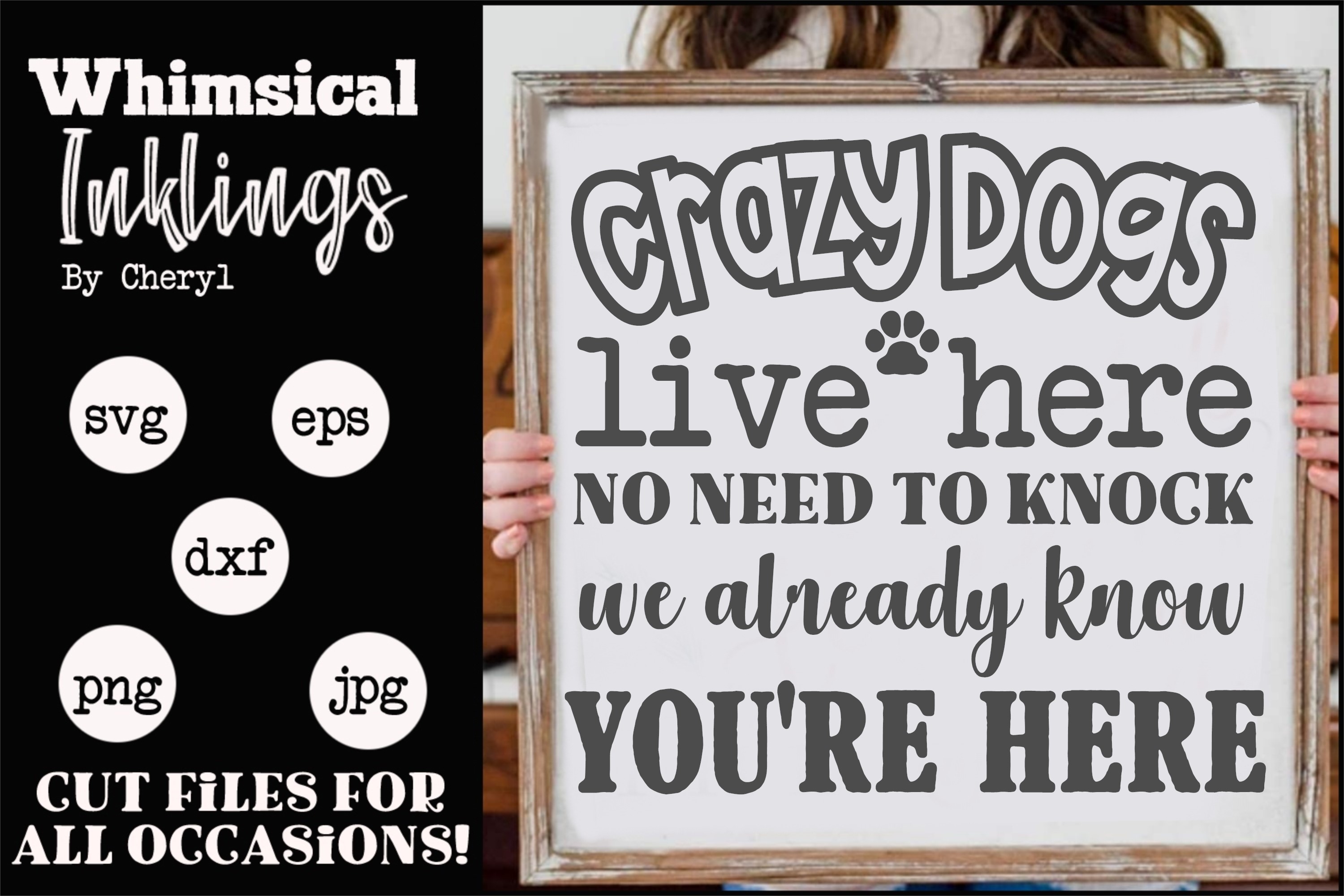Crazy Dogs SVG