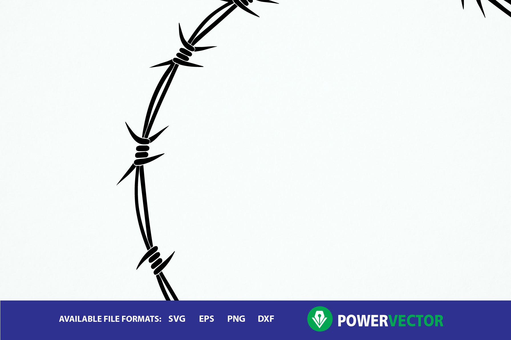 Barbed Wires Vector Cut Files - Svg, DXf, Eps (88903) | SVGs | Design ...