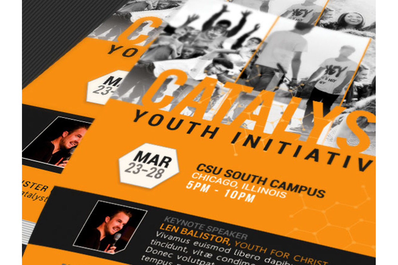 Youth Summit Flyer Template (3378) | Flyers | Design Bundles