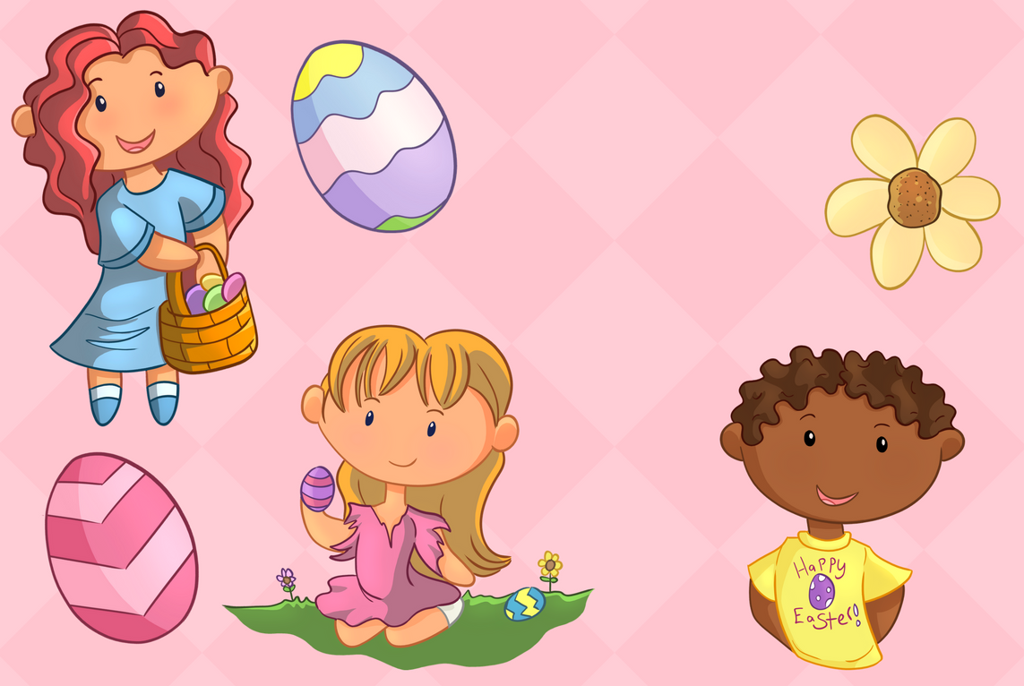 Easter Egg Hunt Clipart