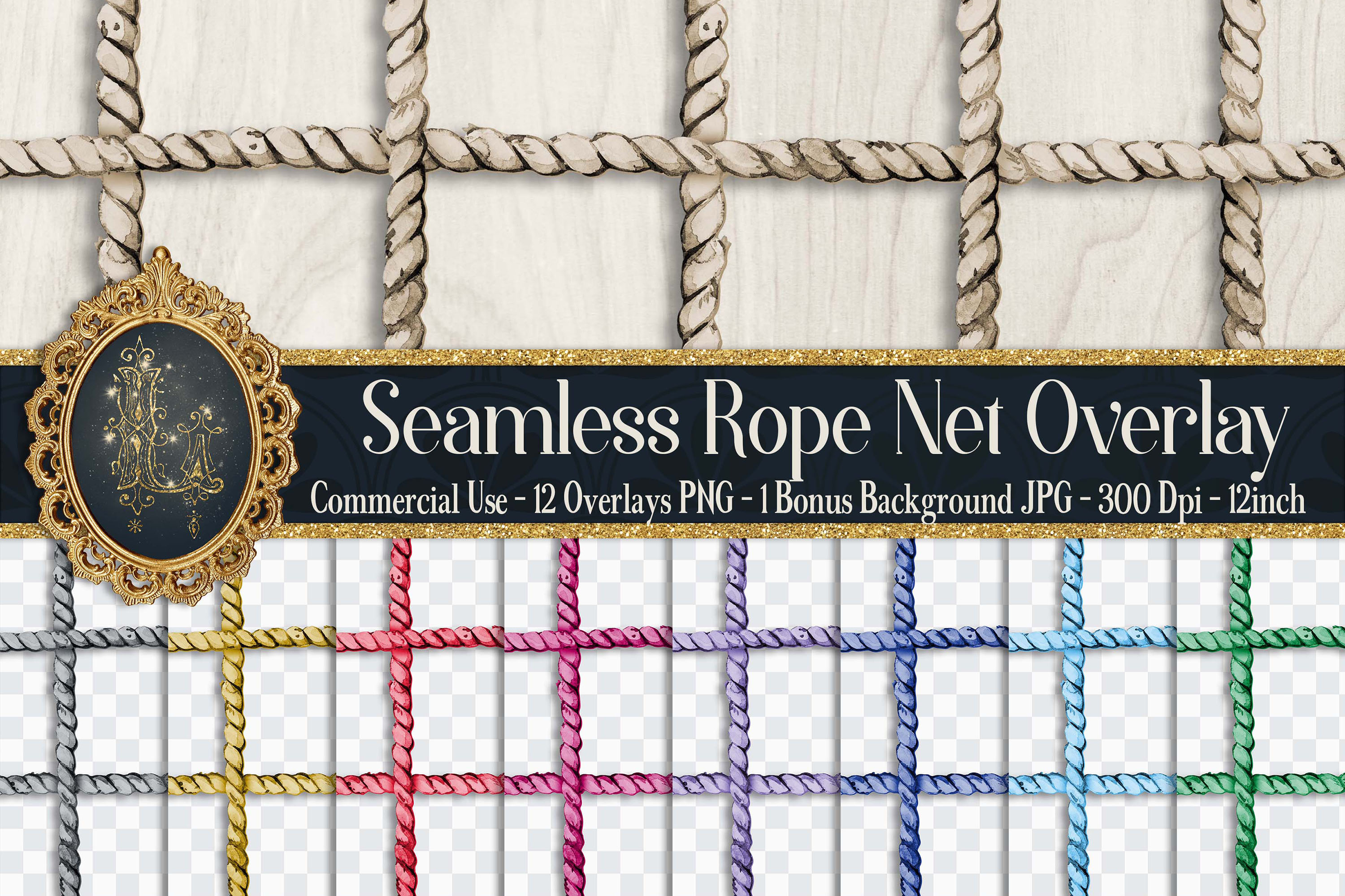 12 Seamless Rope Net Overlay Transparent PNG Images (132175 ...
