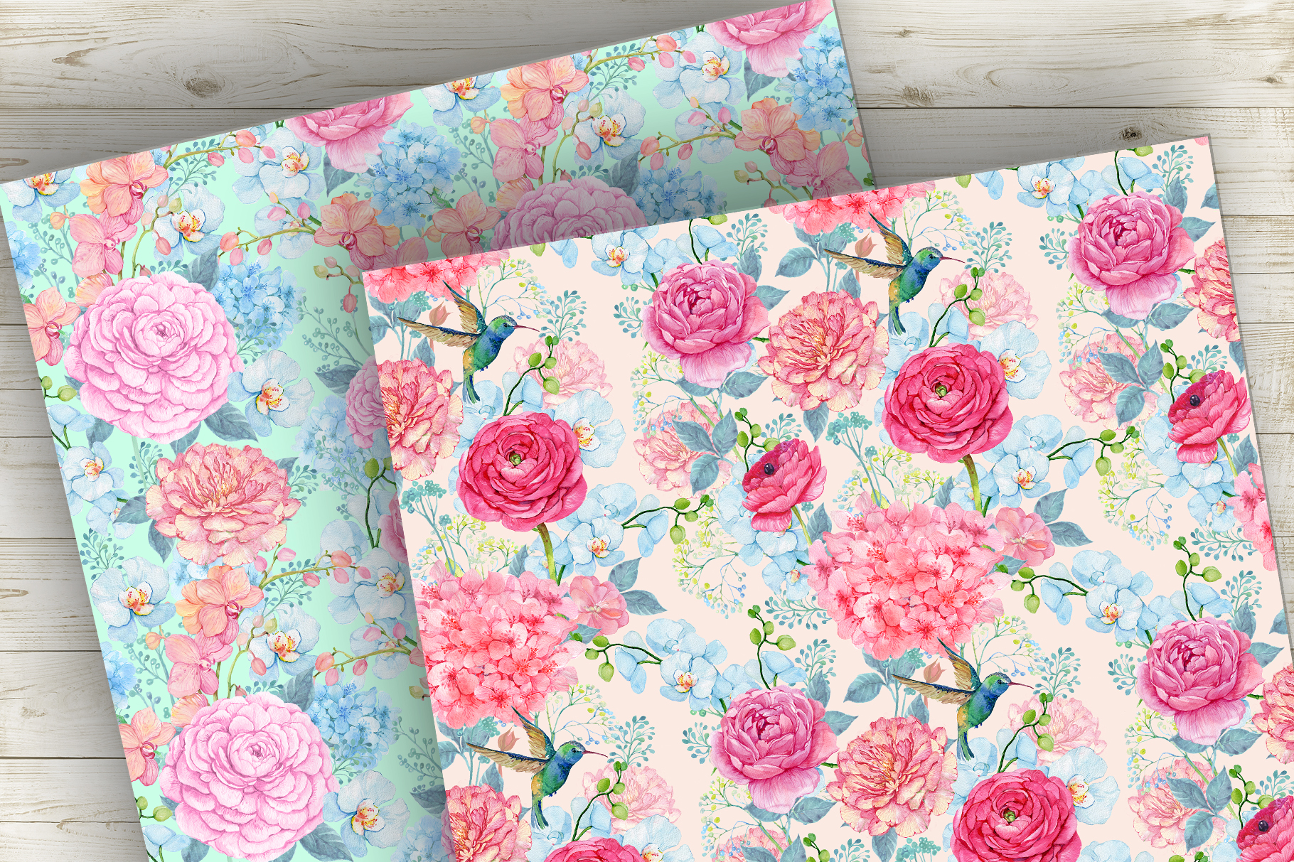 Seamless Floral Patterns
