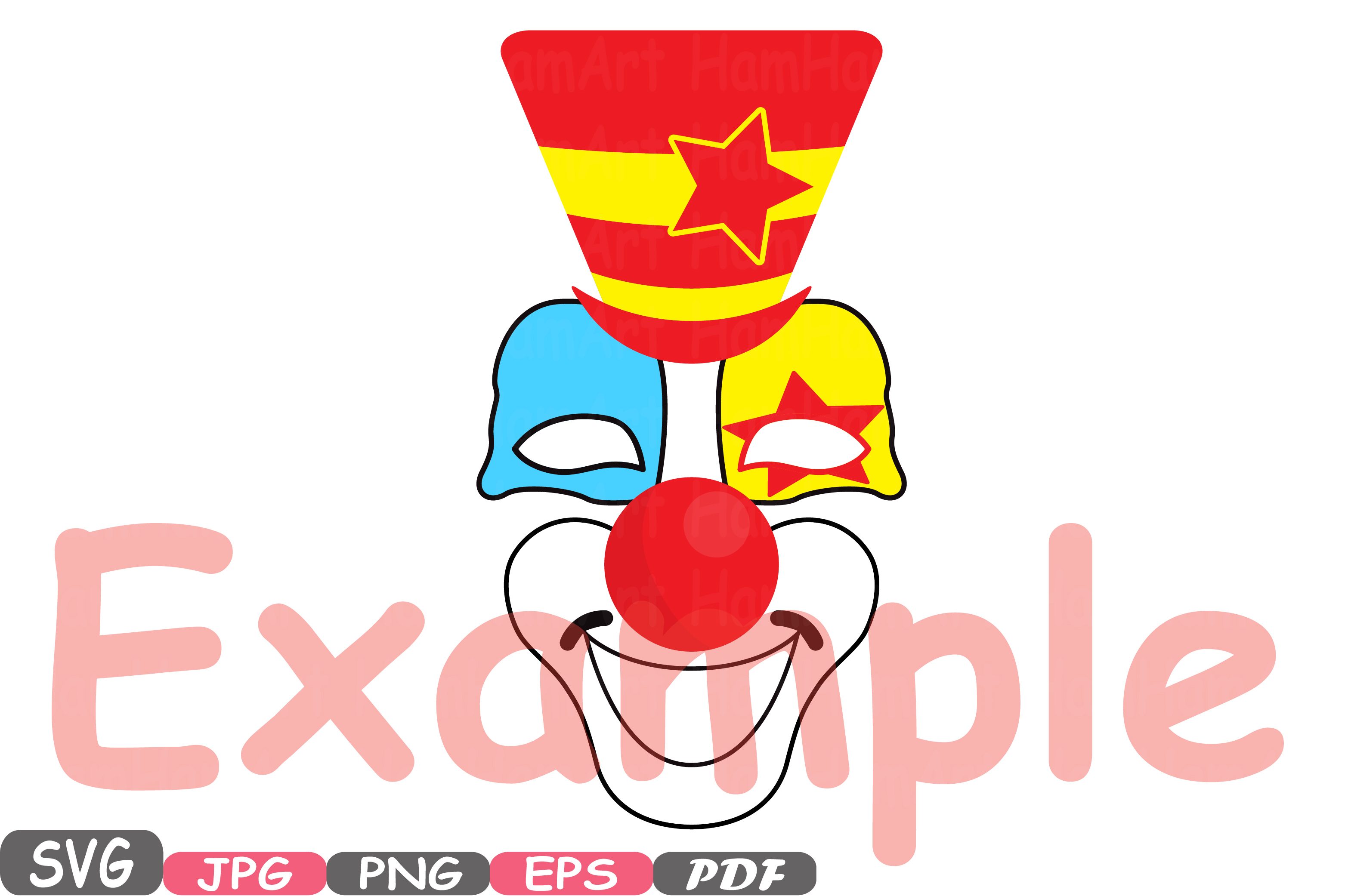 Props Circus Clown SVG bundle svg 15p