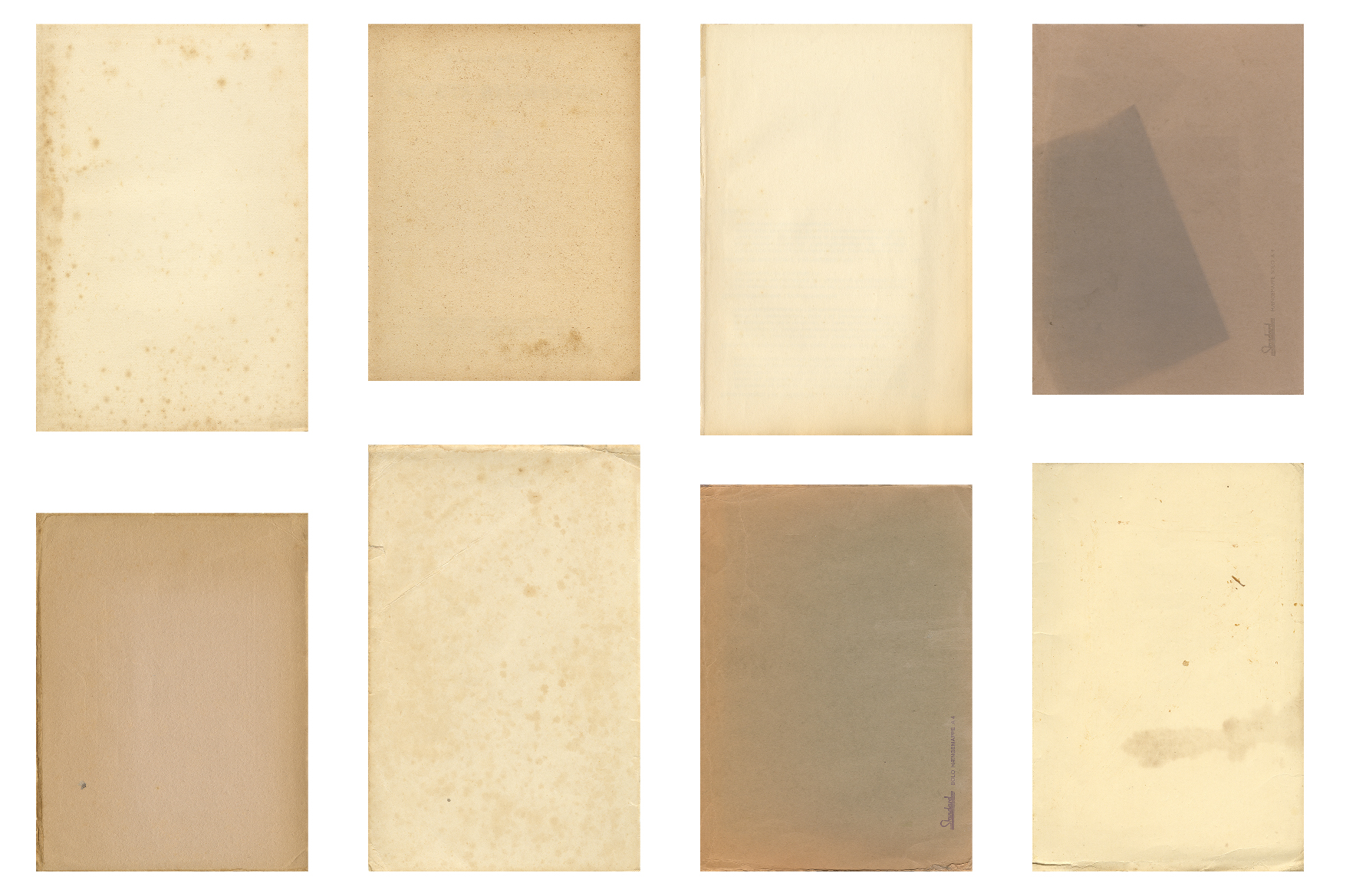 The Dusty Vintage Paper Pack Vol. 1 (116106) | Textures | Design Bundles