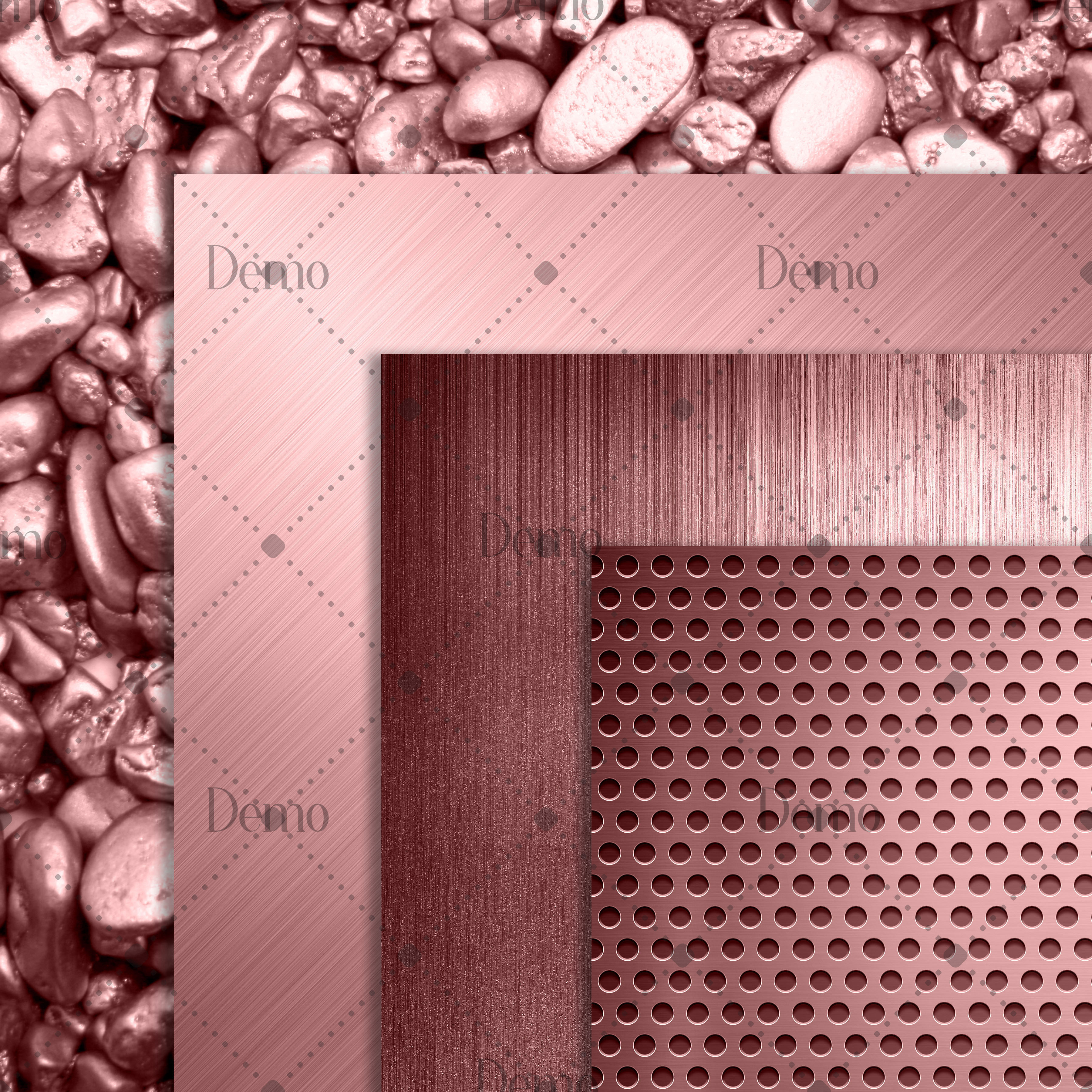 42 Rose Gold Luxury Metallic Texture Papers (91467) | Backgrounds ...