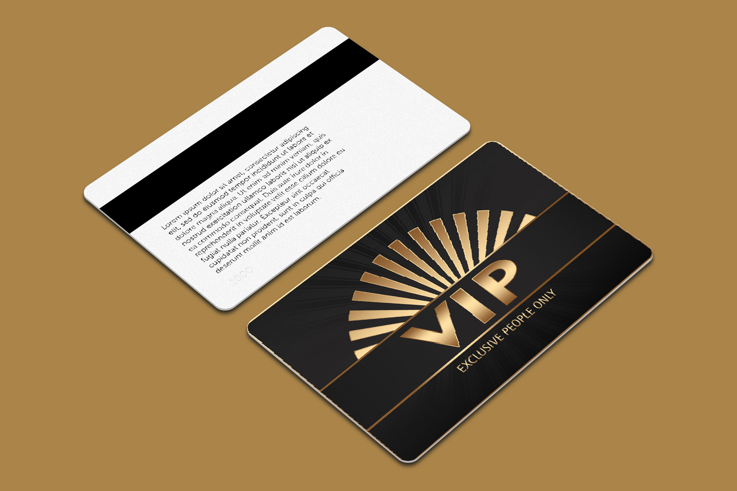 20 Luxury VIP Member Cards (258606) | Elements | Design Bundles