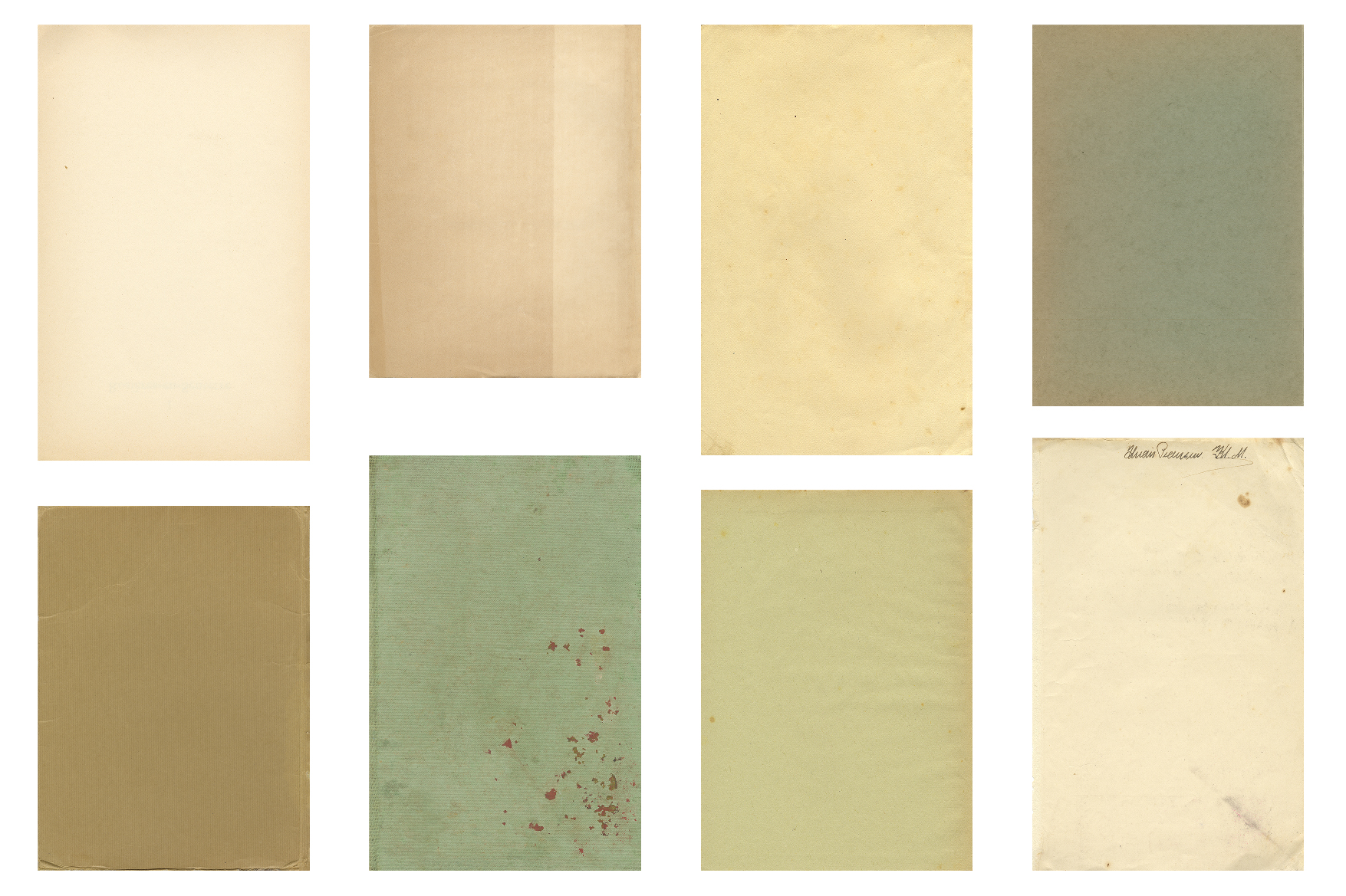 The Dusty Vintage Paper Pack Vol. 1 (116106) | Textures | Design Bundles