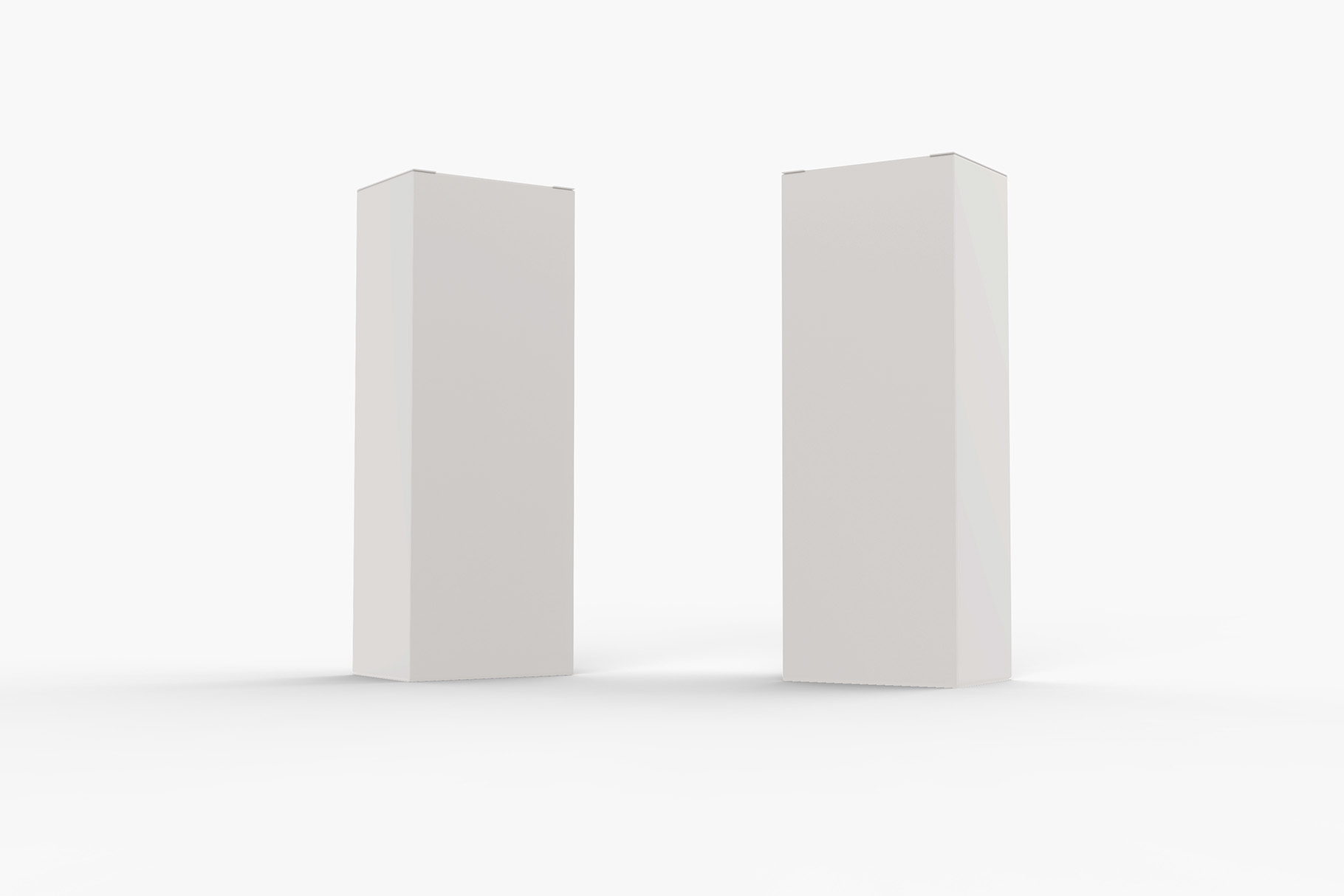 Tall Box Mockup v2 - 10 Views (530547) | Mock Ups | Design Bundles