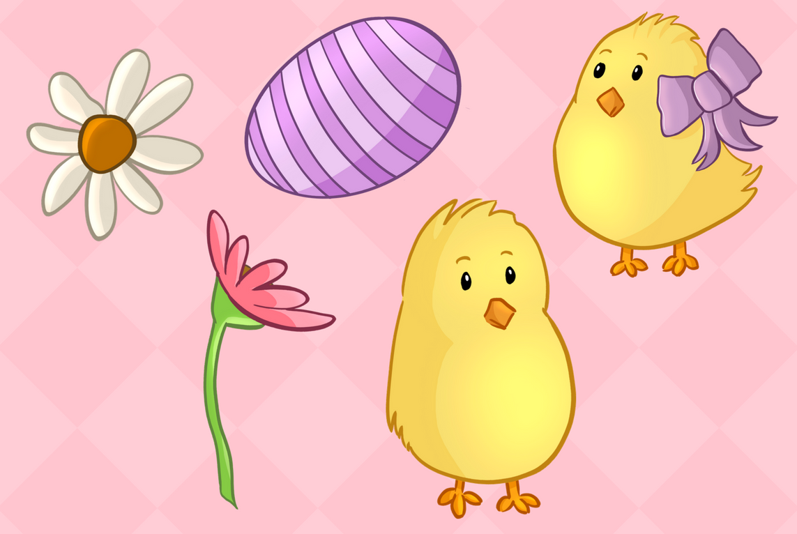Cute Easter Egg Hunt Clip Art