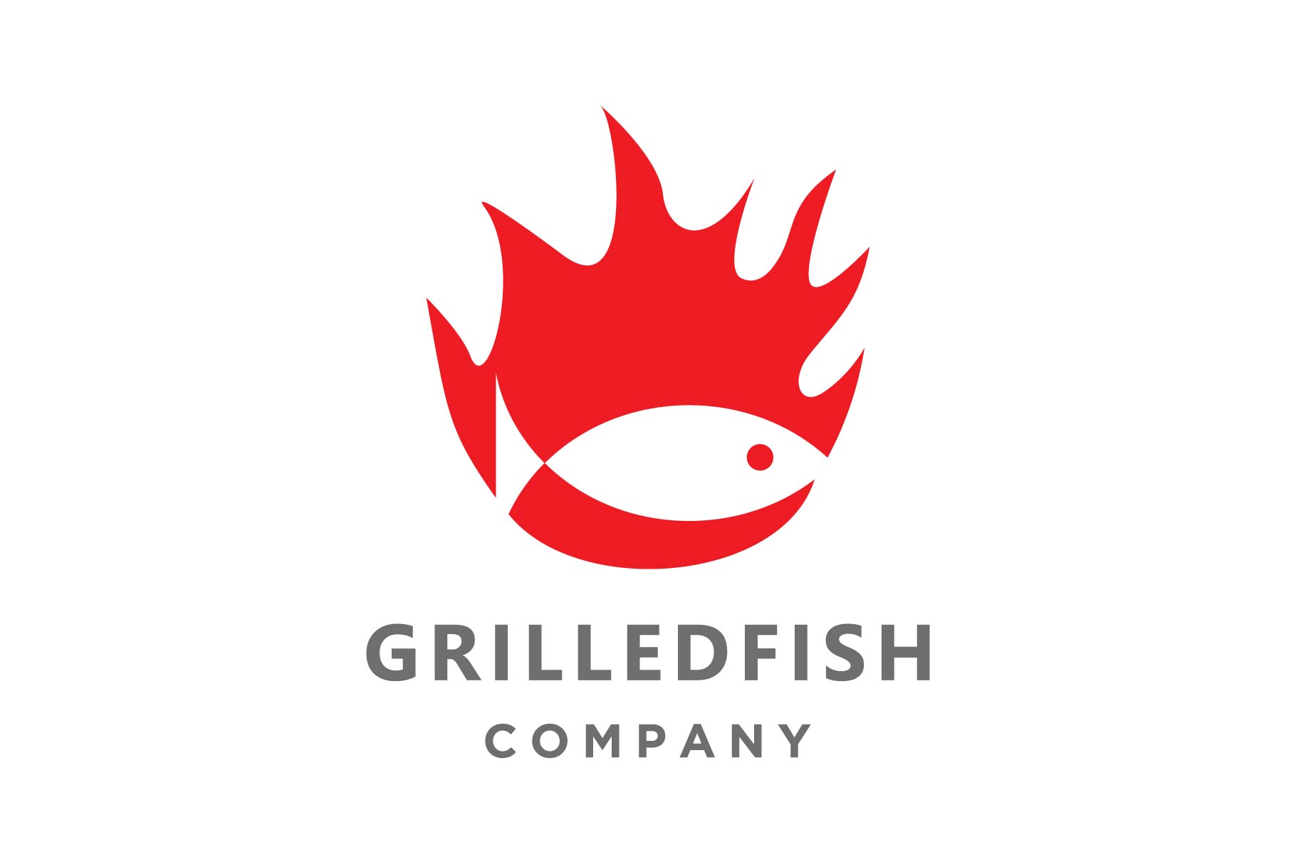 Grilled Fish Logo (325621) | Logos | Design Bundles