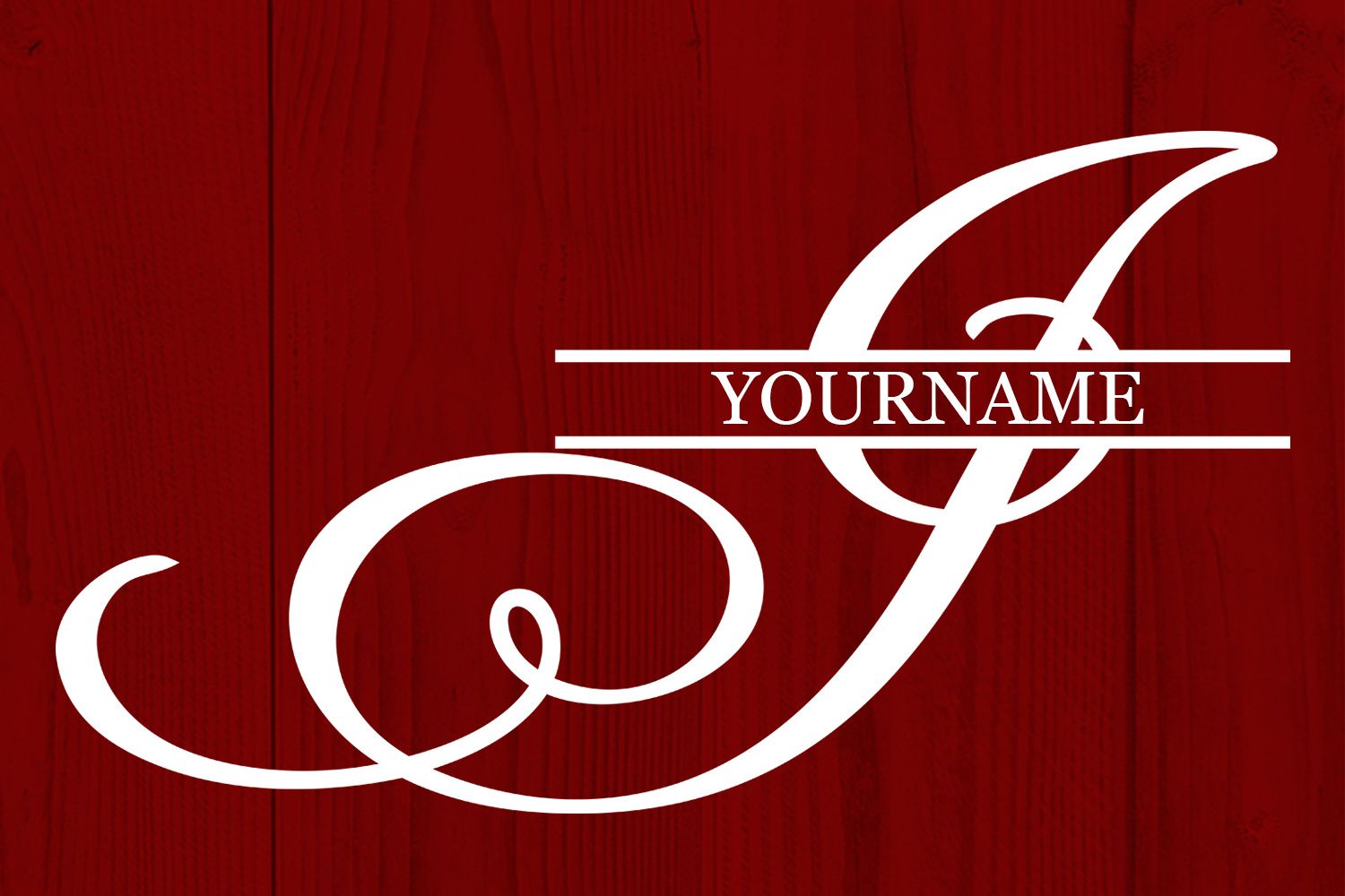 J Split monogram SVG Split letter svg Monogram font (483544 ...