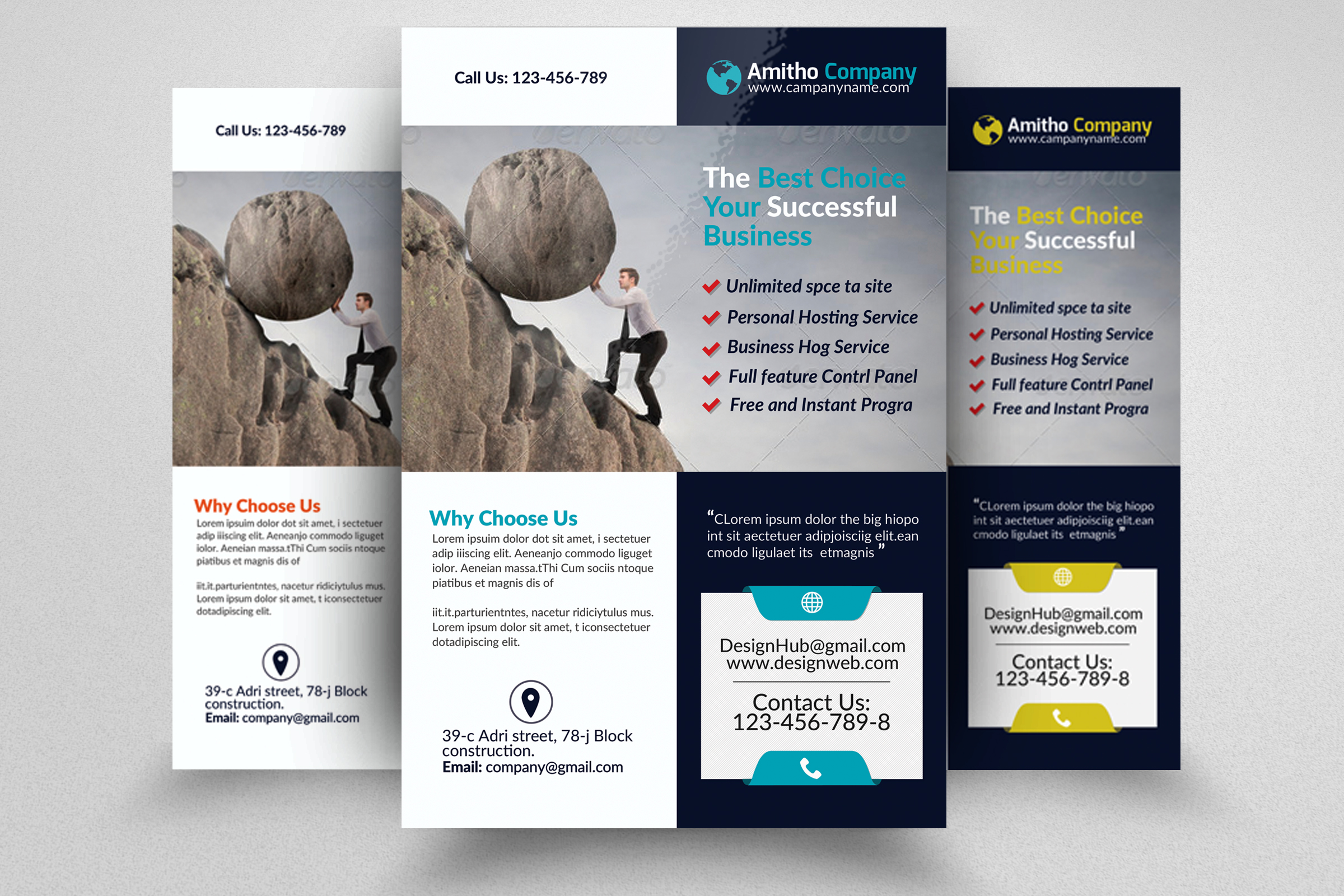 Business Motivation Flyer Template