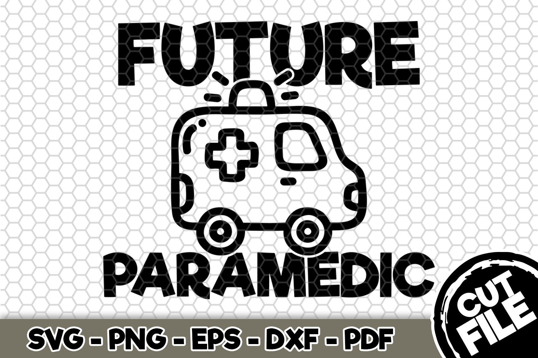 Future Paramedic - SVG Cut File n292