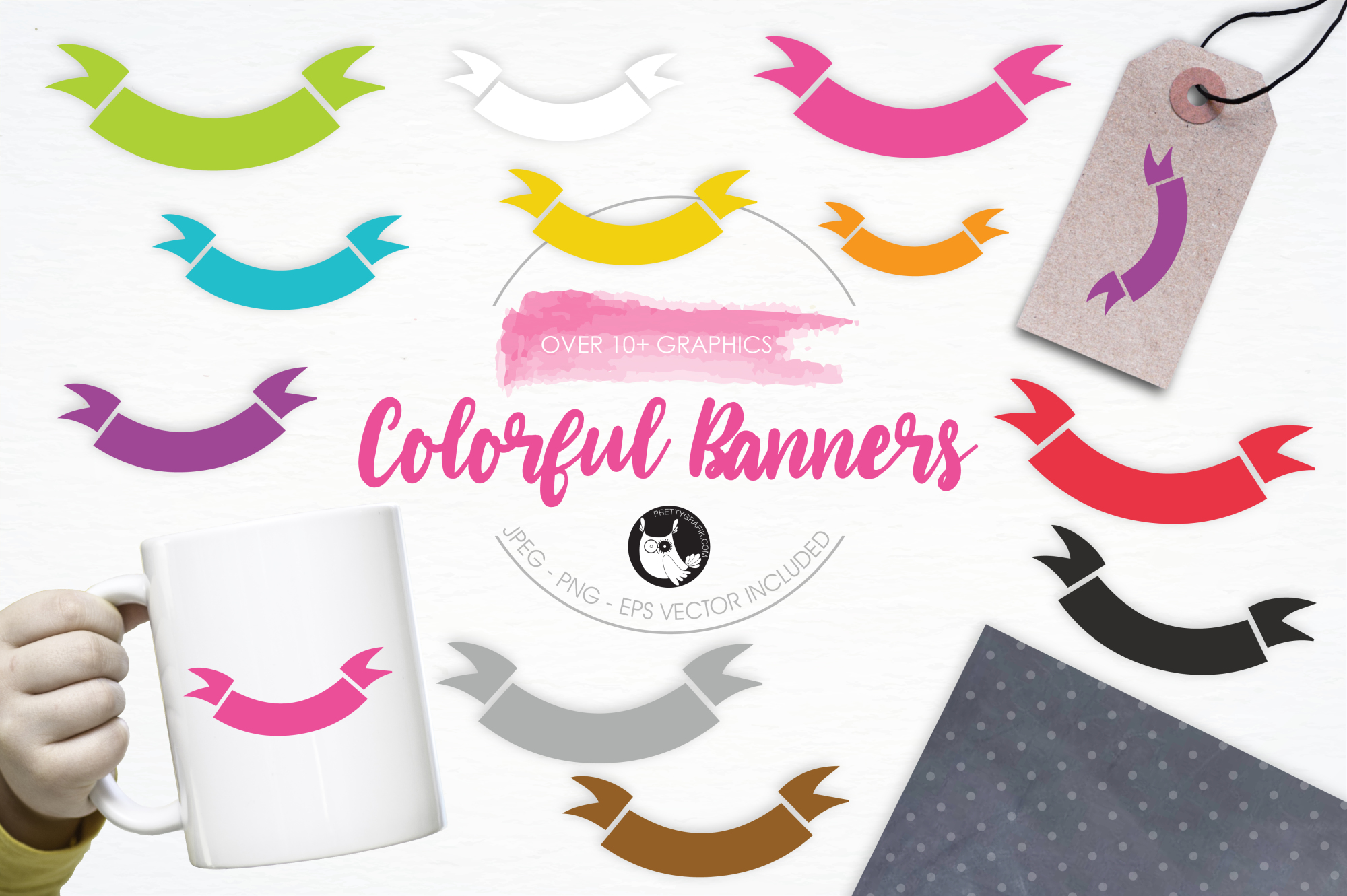 Colorful Banners graphics and illustrations (16712) | Illustrations ...