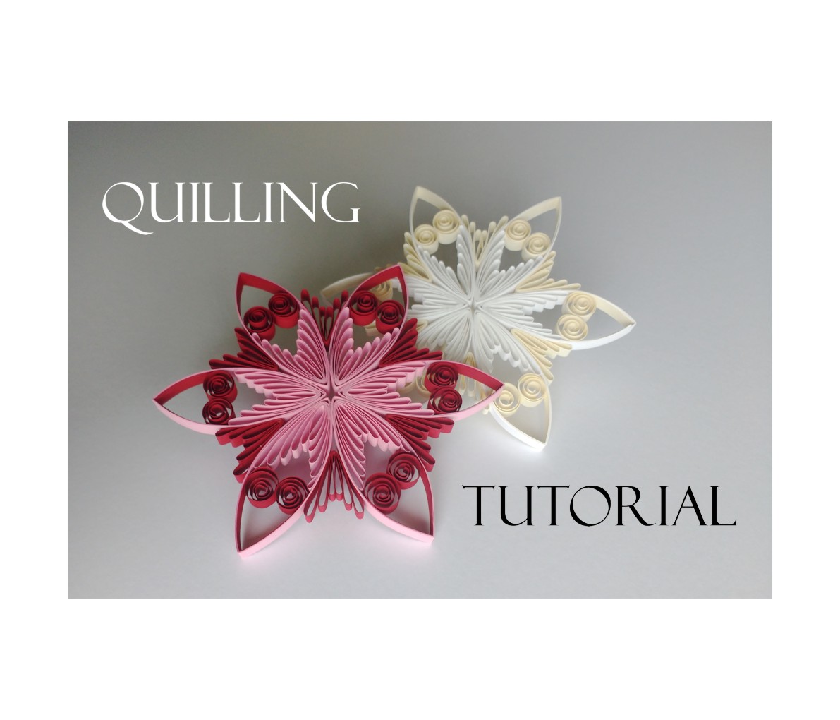 Quilling pattern & step-by-step diagram guided tutorial (QD13) (30757 ...