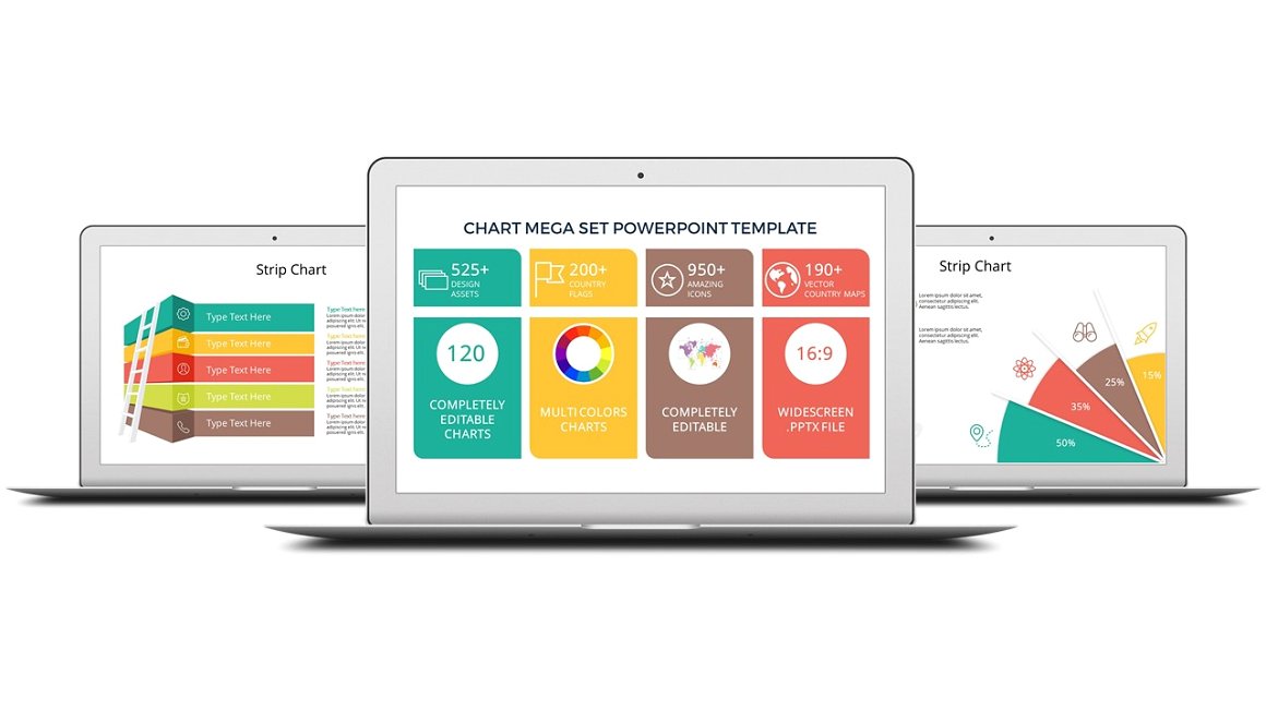 Mega Chart & Strategy Model Set (109873) | Presentation Templates ...