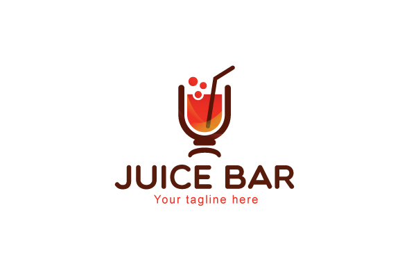 Juice Bar - Restaurant Logo Design (25400) | Logos | Design Bundles