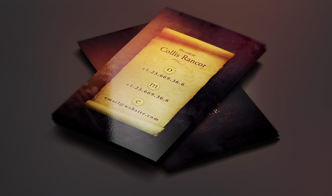 Royal Business Card Template (28185) | Business Cards | Design Bundles