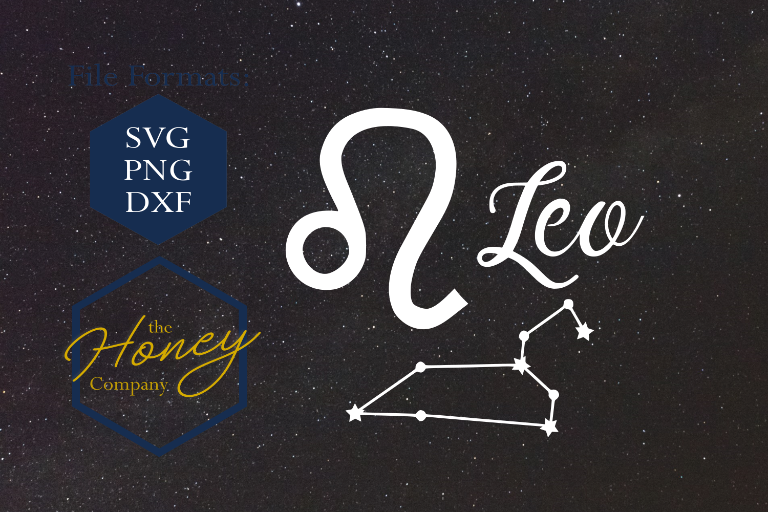Leo SVG PNG DXF Zodiac Cutting File Vector Download (126551) | Cut ...