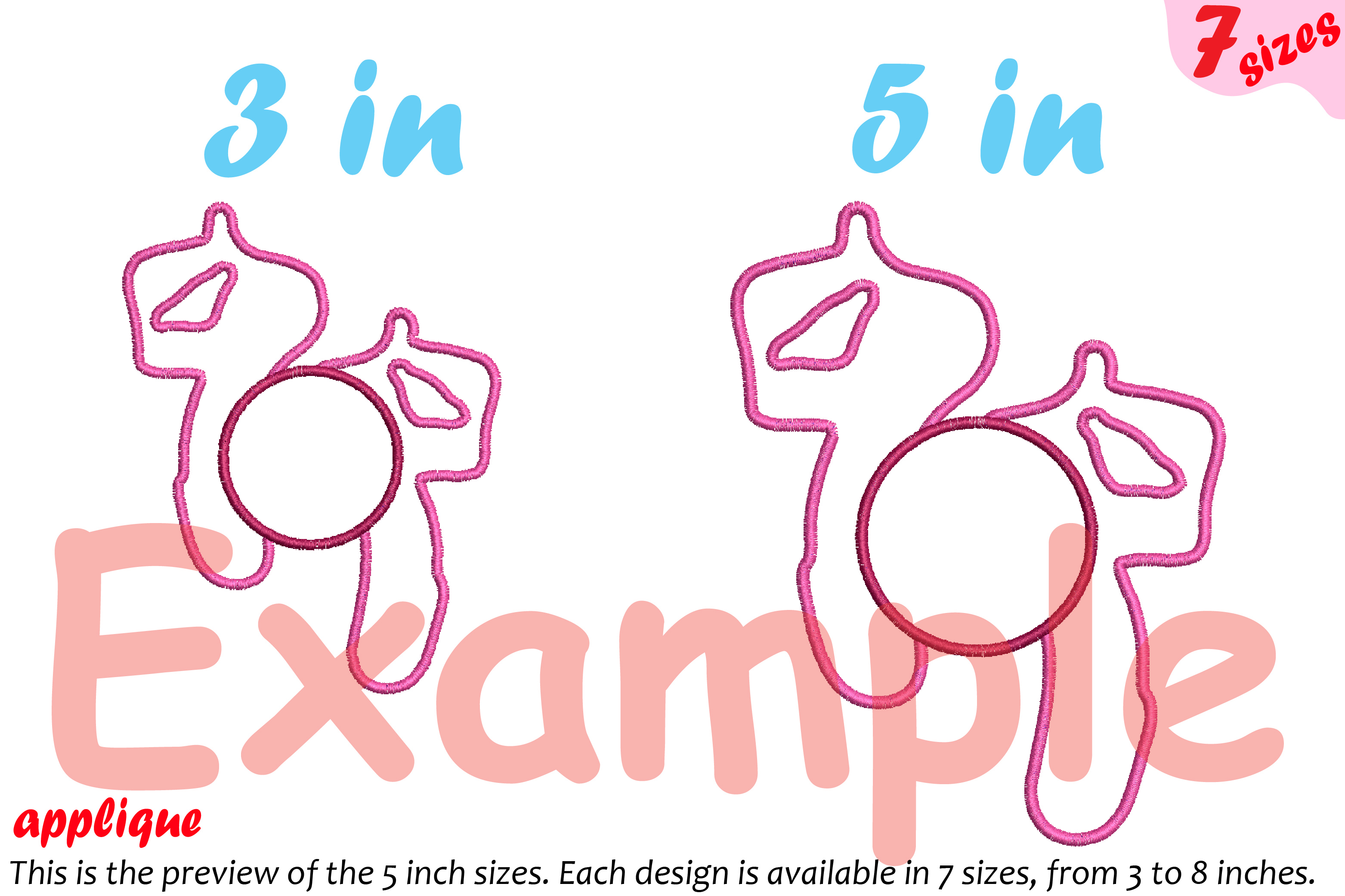 Outline Ballet Shoes Applique Designs for Embroidery Machine Instant ...