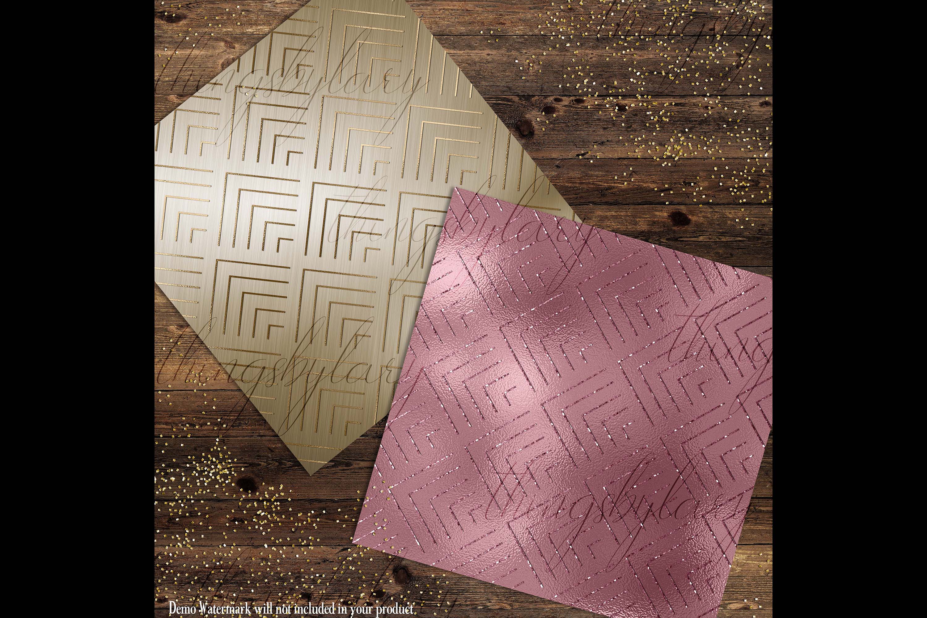 30 Seamless Geometric Art Deco Luxury Pattern Overlay Images (161220 ...