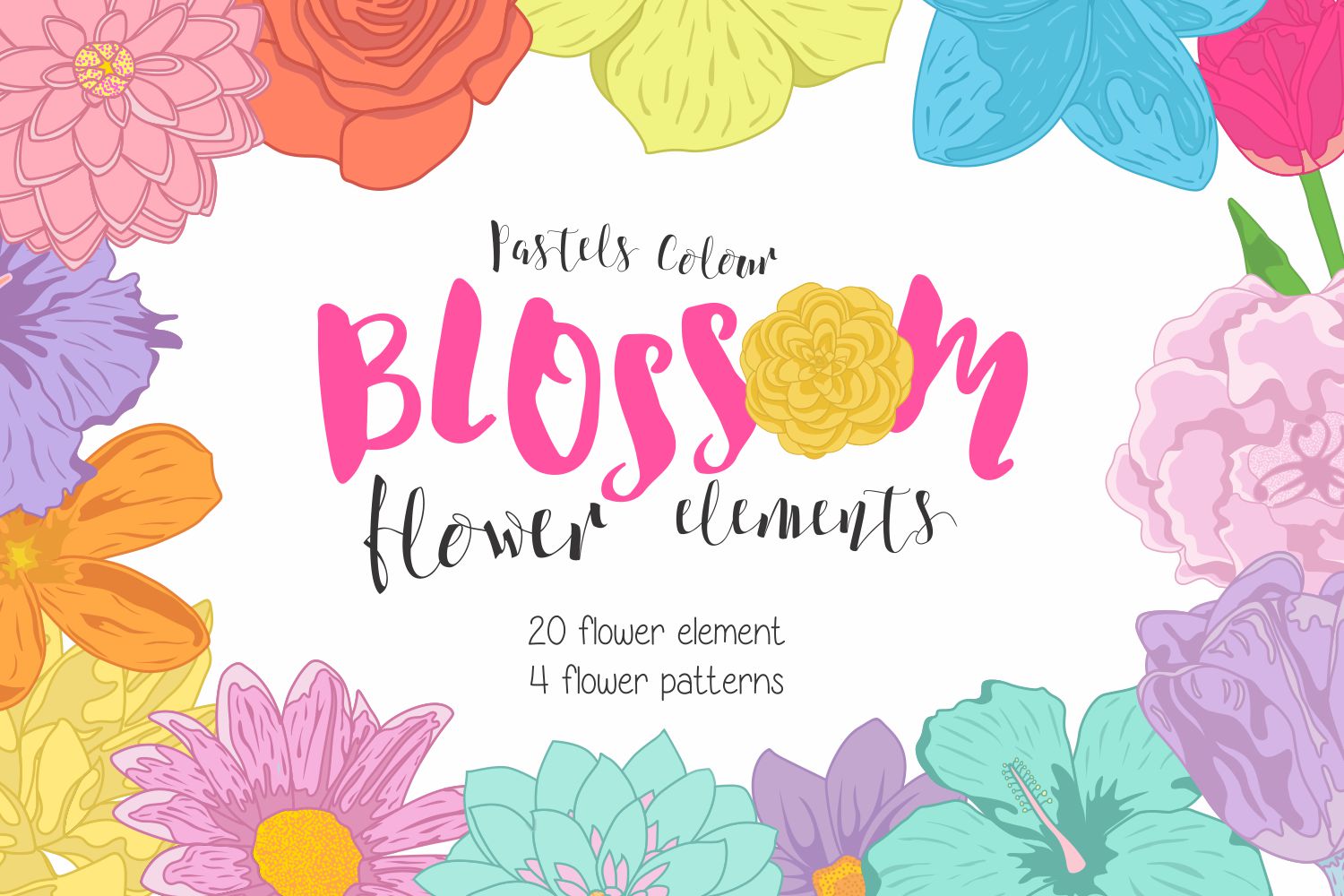 Blossom Flower Elements