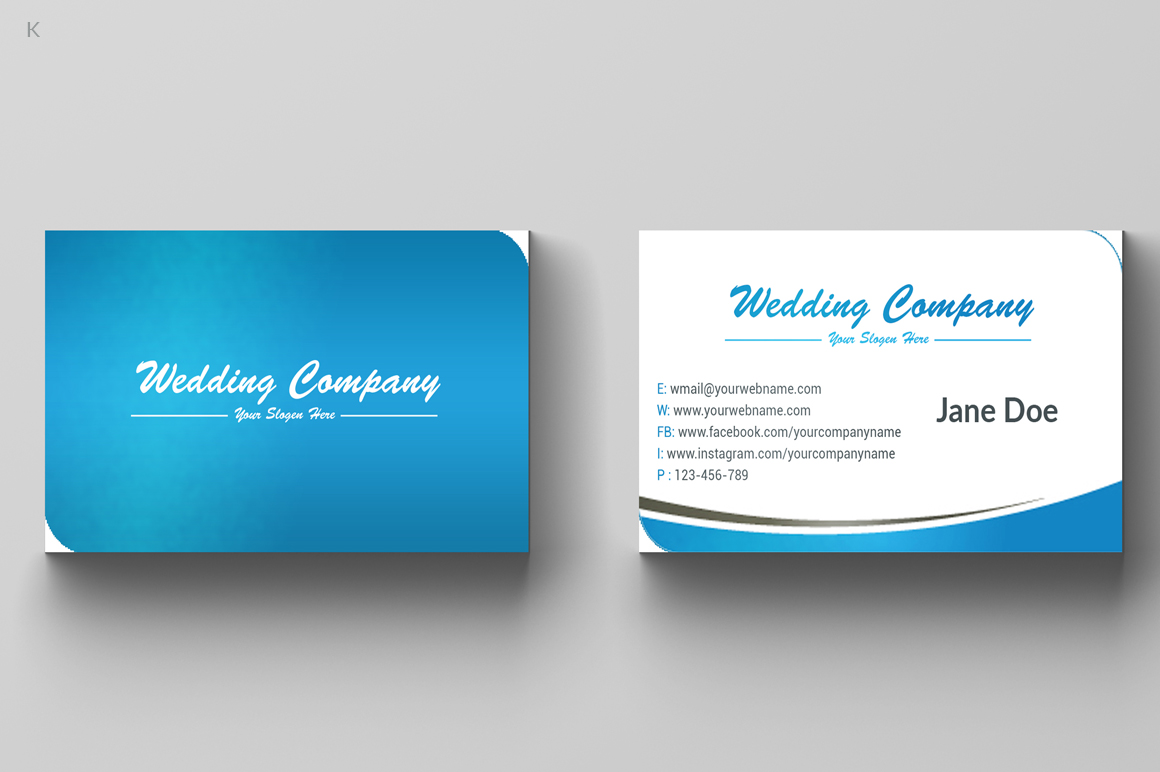 Wedding Business Card