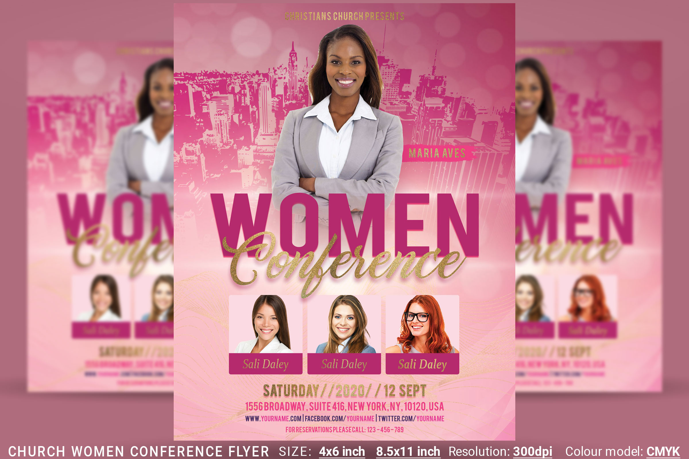 Church Women Conference Flyer