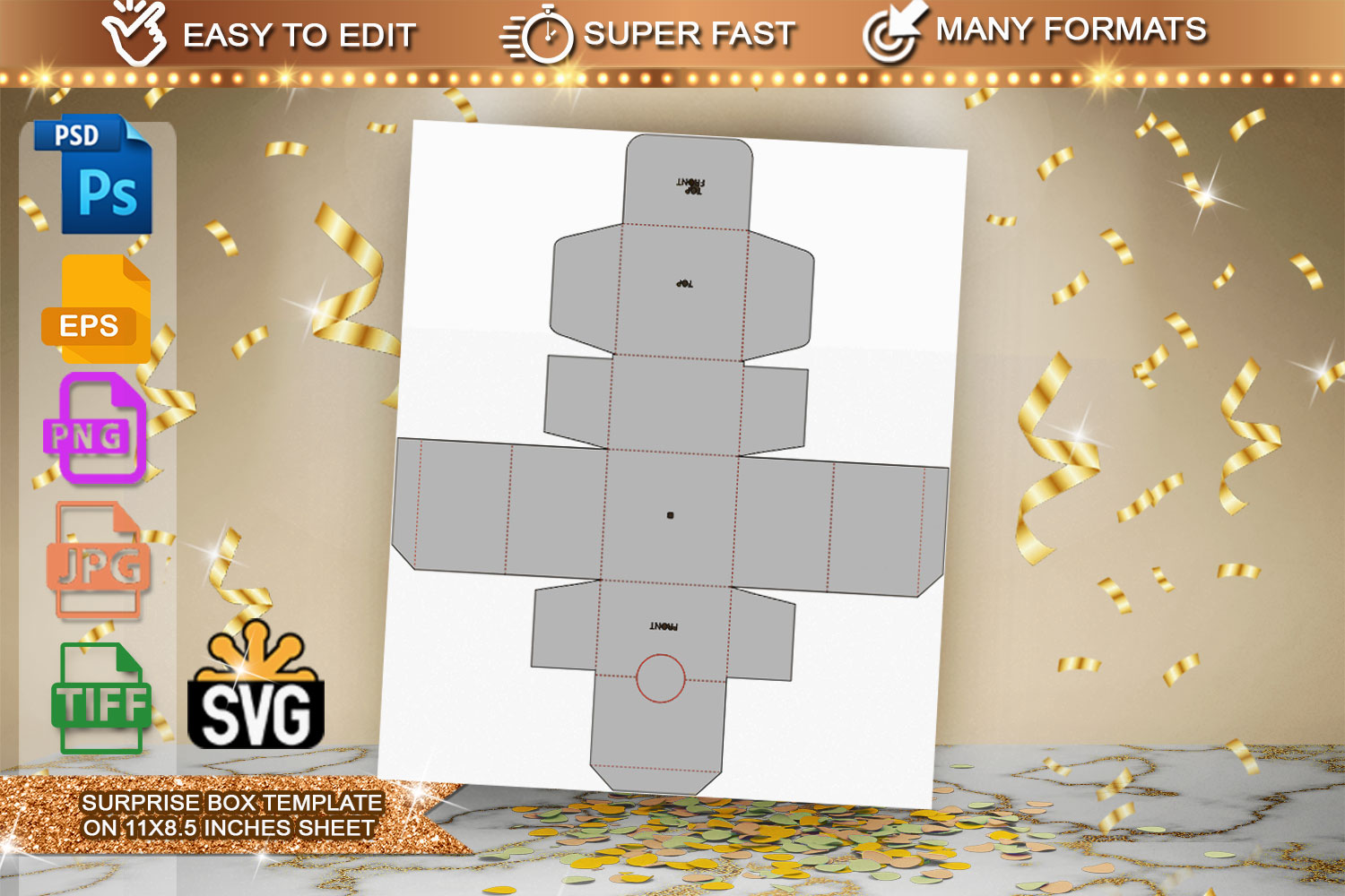 Surprise Box Template