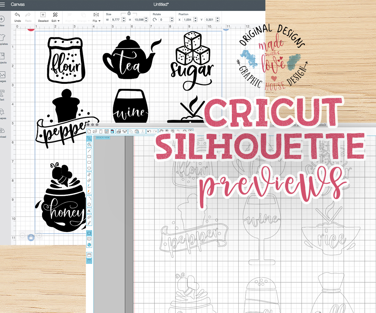 Pantry Labels - Food Kitchen Labels SVG, DXF, PNG (74046 ...