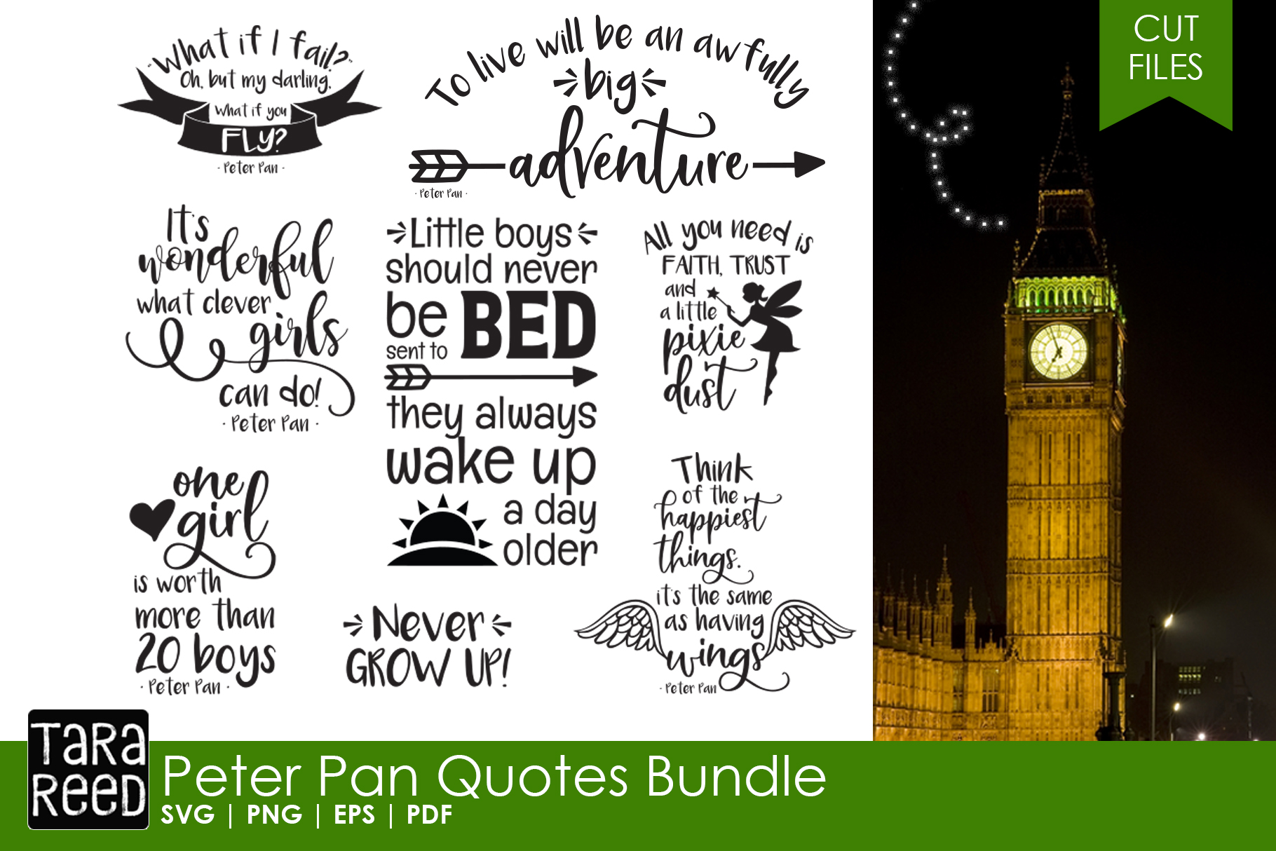 Peter Pan Quotes Bundle