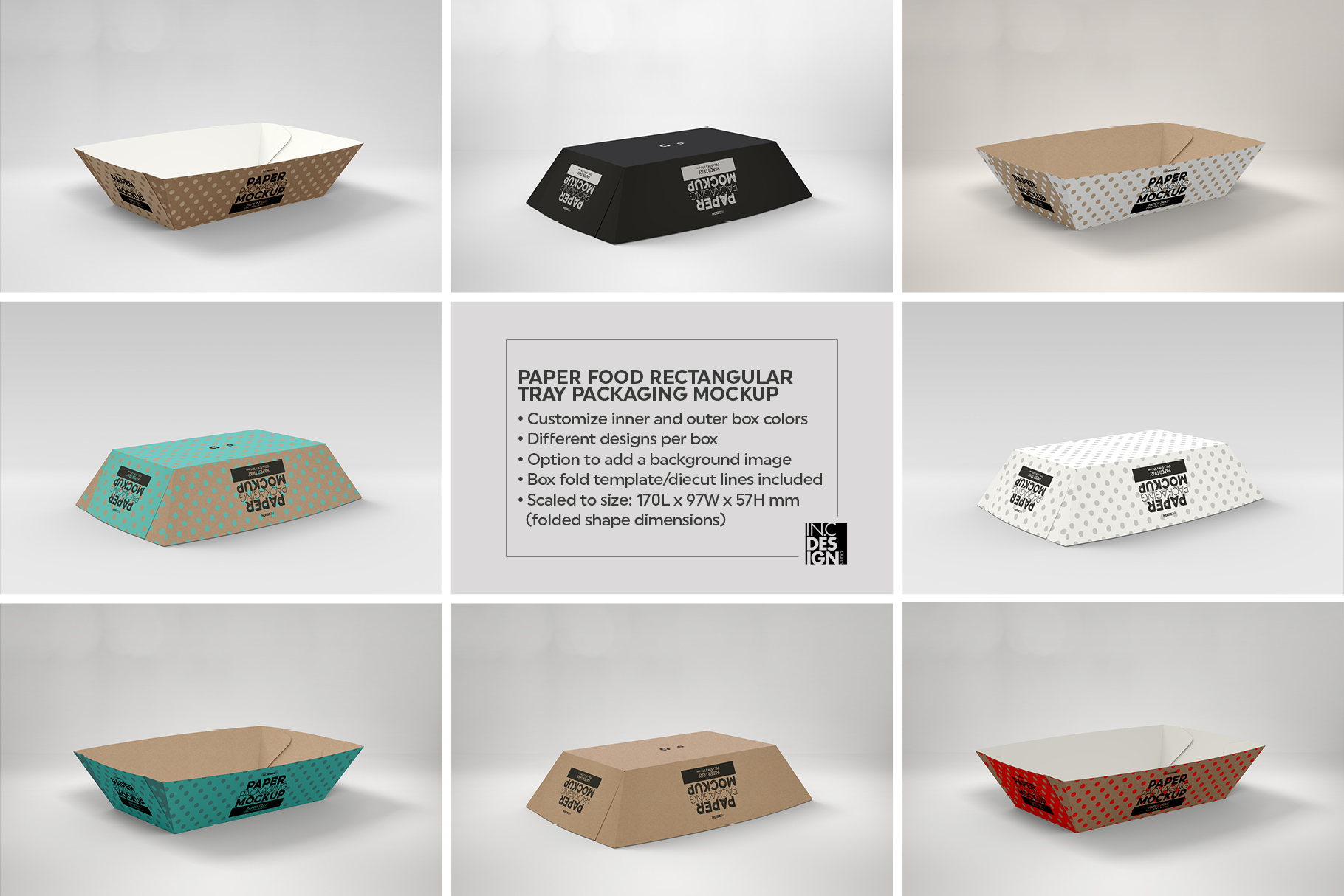 VOL. 20 Paper Box Packaging Mockups
