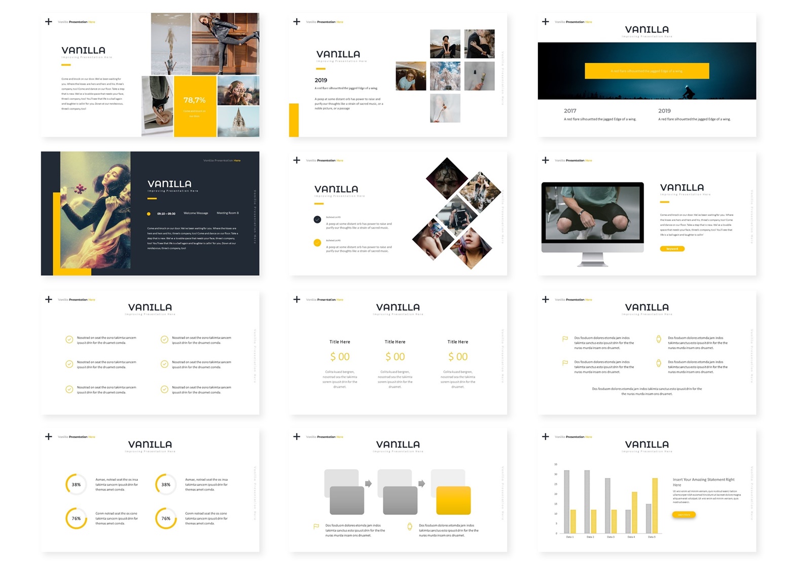 Vanilla - Powerpoint Template (331609) | Presentation Templates ...