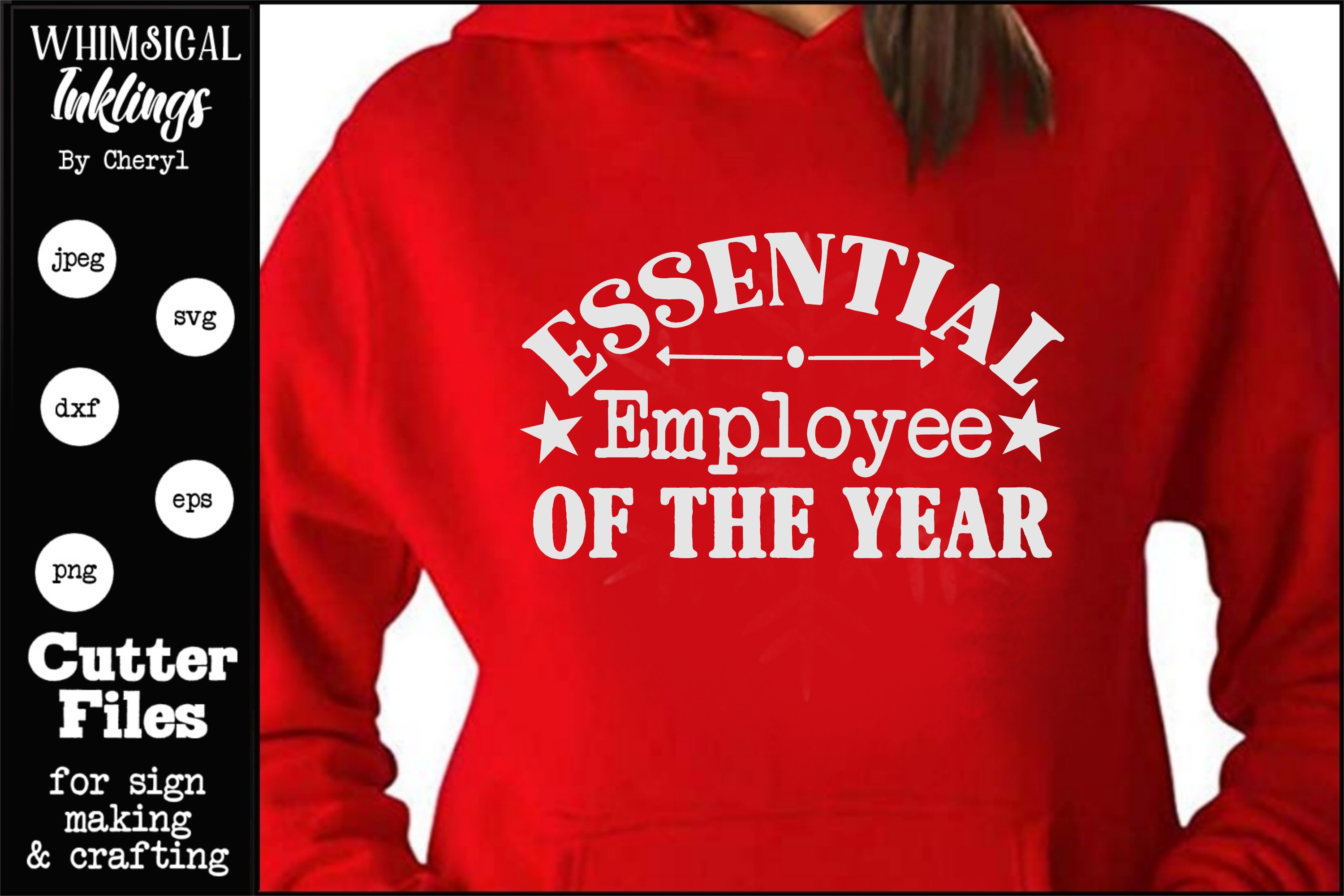Essential Employee Of The Year SVG