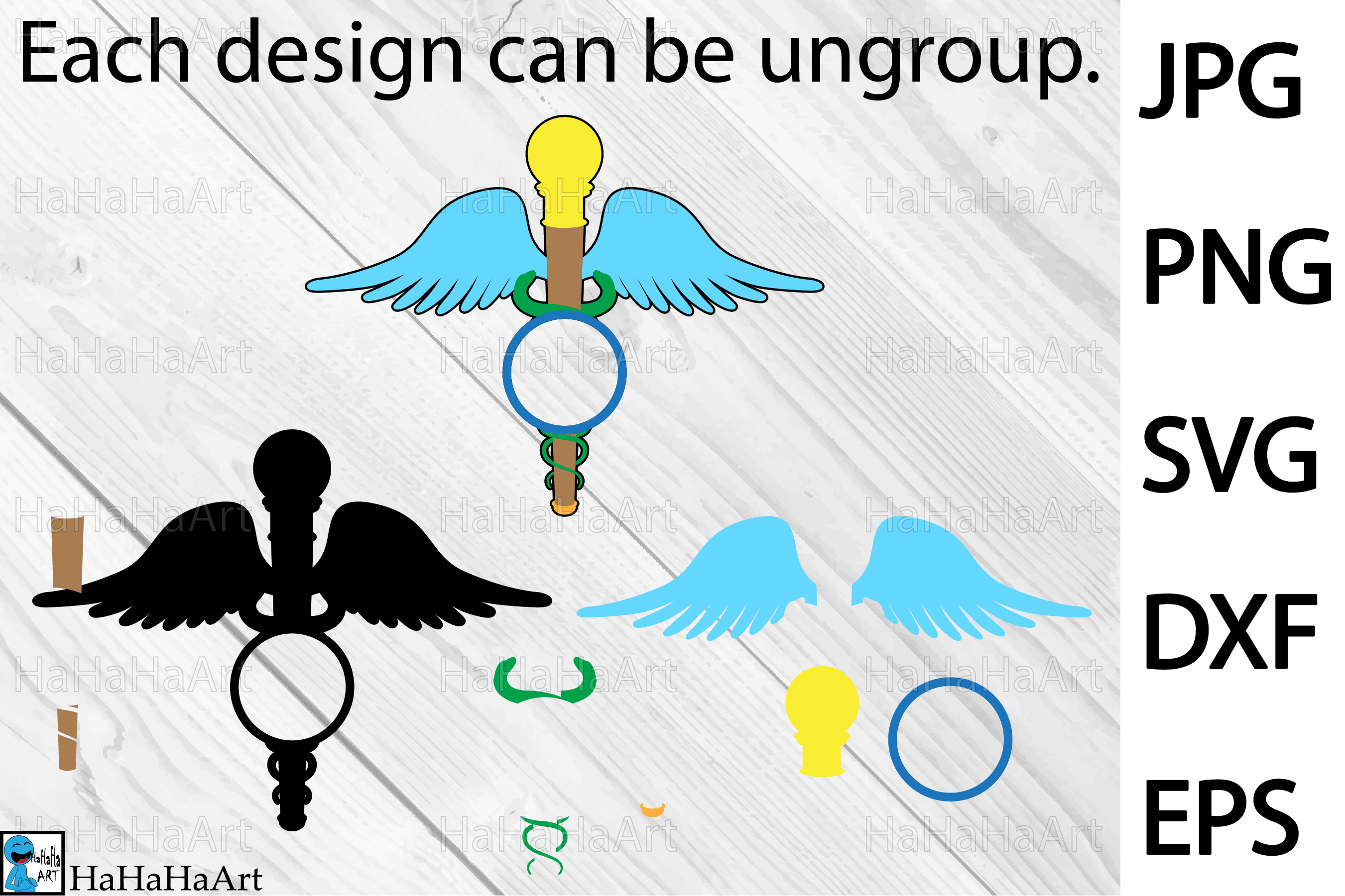 Circle Doctor and Medical - Clip art / Cutting Files 97c