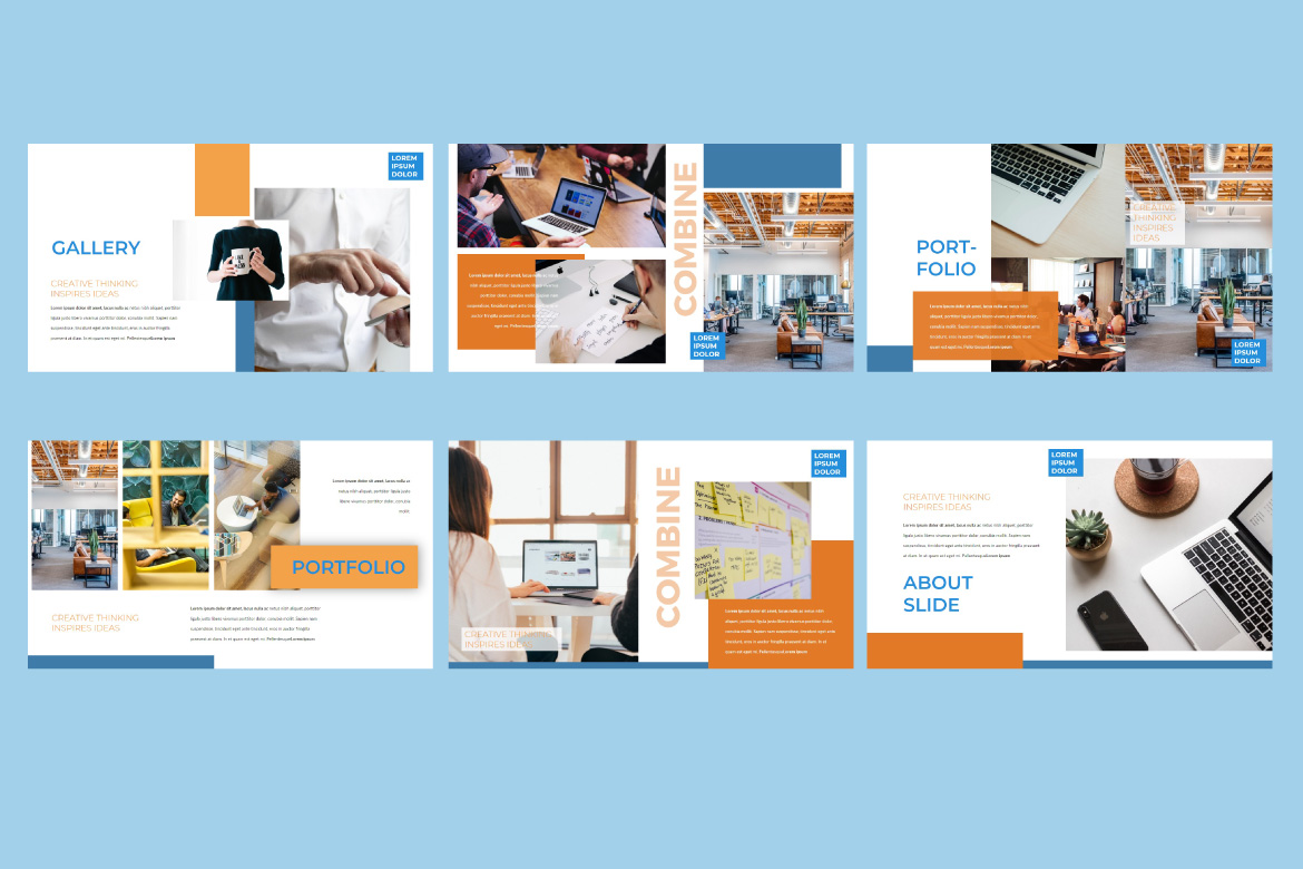 Combine Creative - Powerpoint Template (324482) | Presentation ...