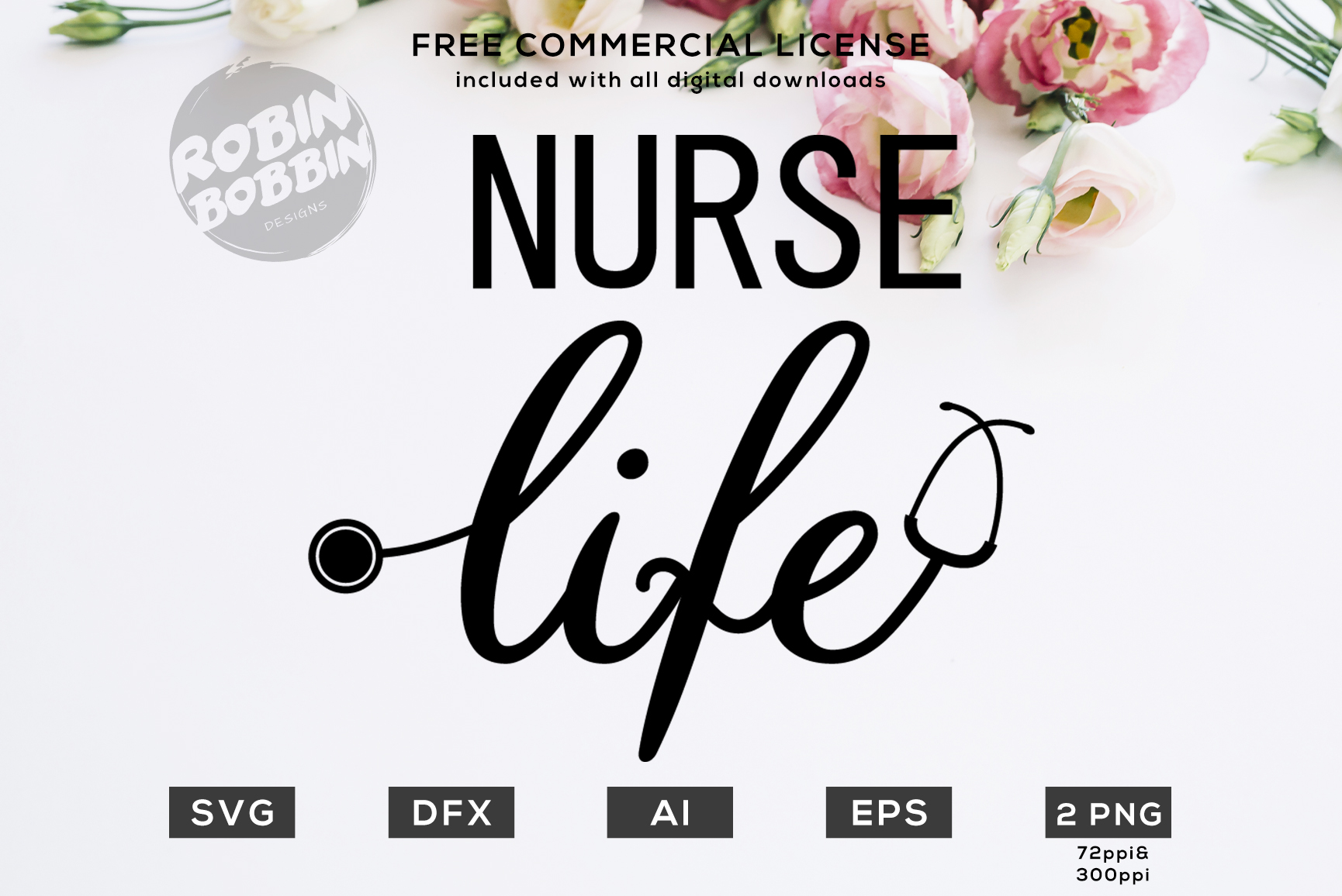 Nurse Life Design for T-Shirt, Hoodies, Mugs and more (65057) | Cut ...