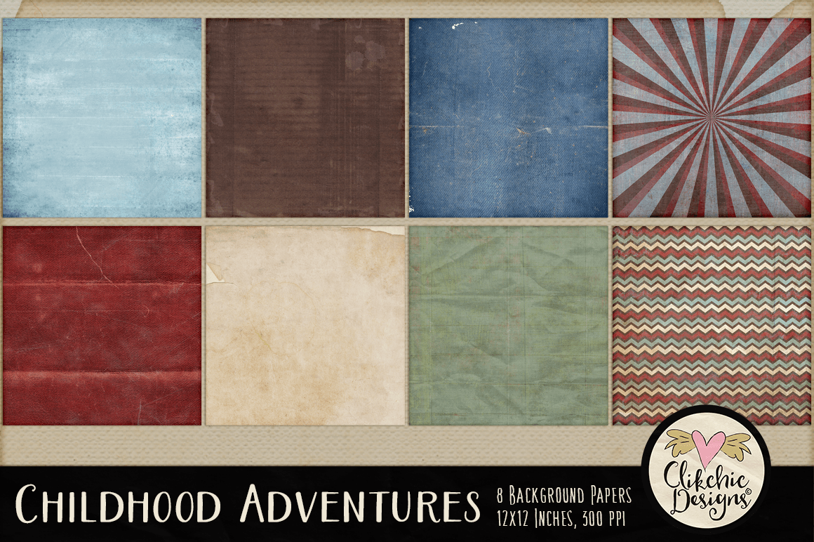 Childhood Adventures Background Textures