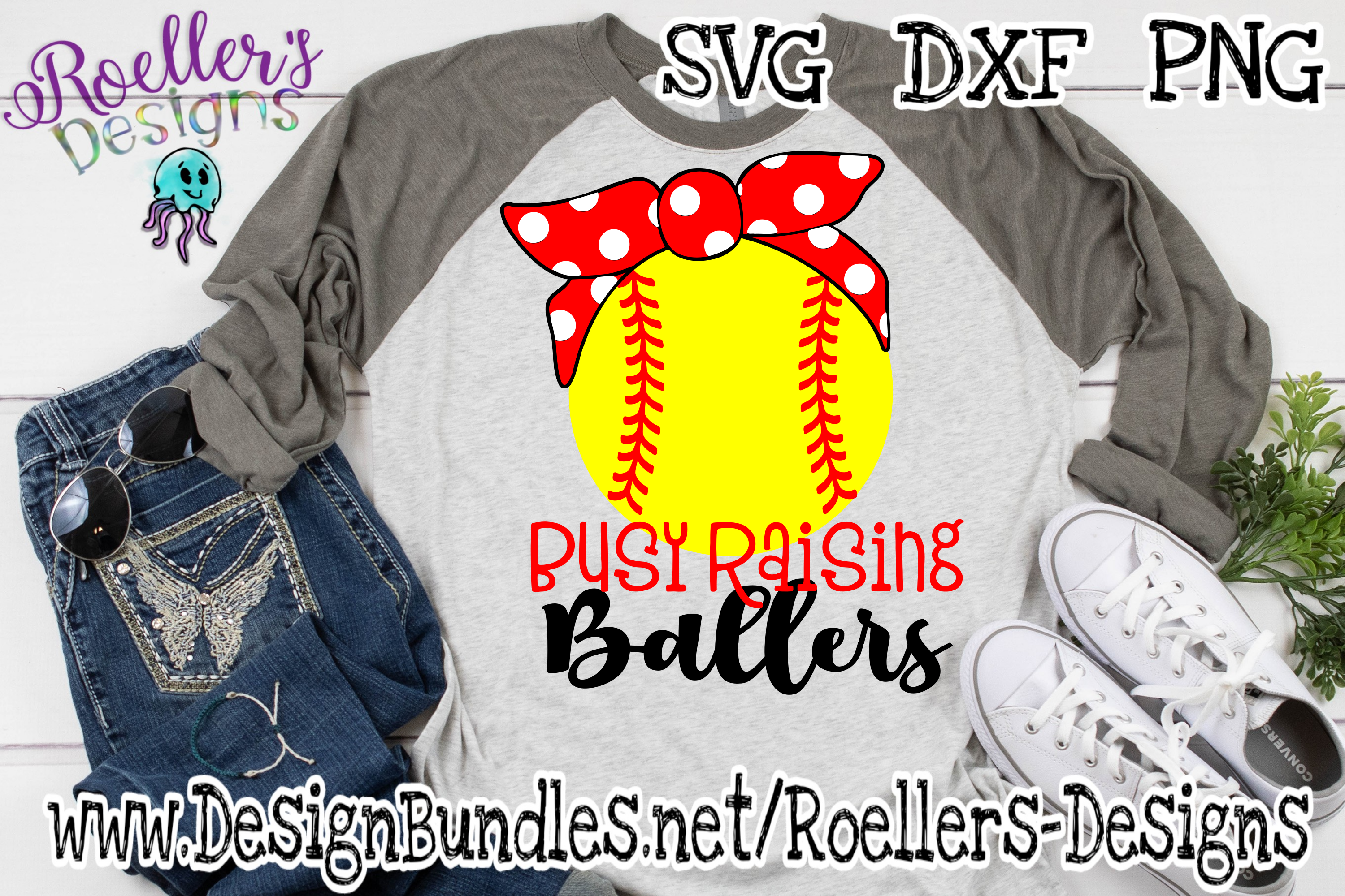 Softball Svg, Bandana Svg, polka dot bandana Svg, Cricut Cut