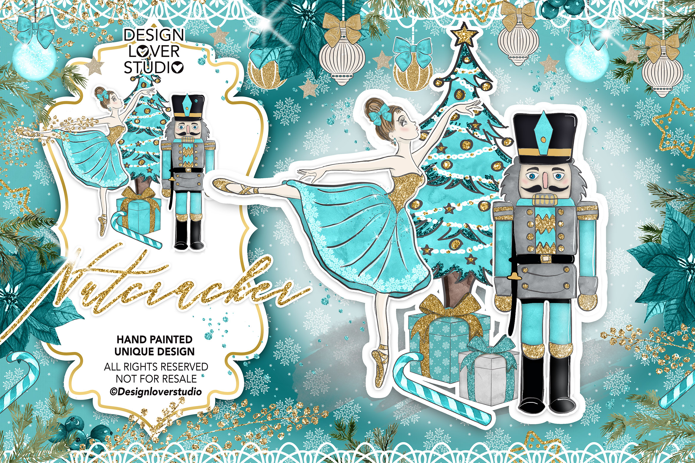 Nutcracker design (157611) | Illustrations | Design Bundles