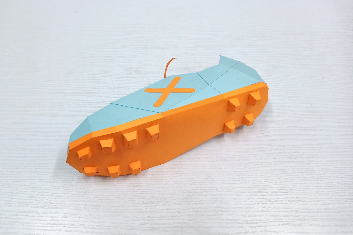 DIY Papercraft Soccer shoes,Cleats shoe,Football shoes svg (307525 ...