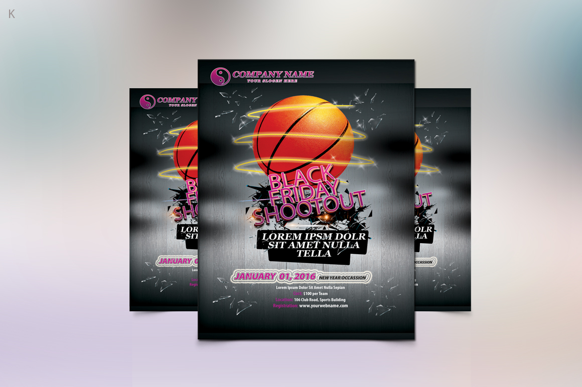 Sports Flyer (89500) | Flyers | Design Bundles
