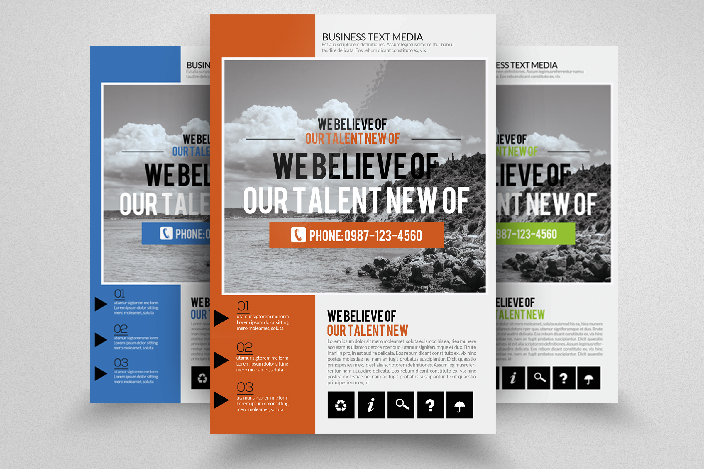 Global Communications Company Flyer (65138) | Flyers | Design Bundles