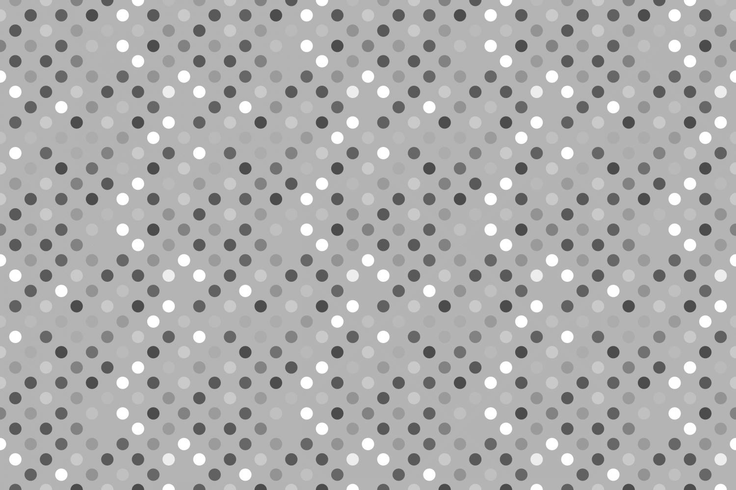 24 Seamless Grey Dot Patterns (316305) | Patterns | Design Bundles