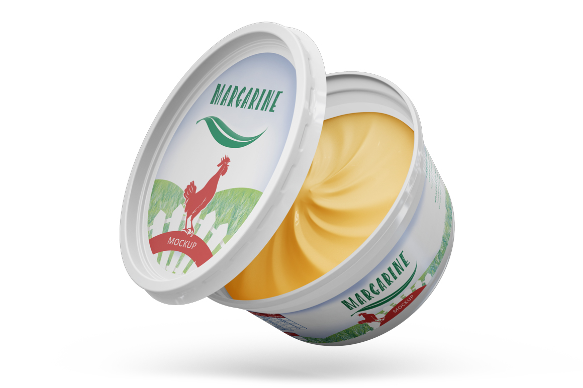 Margarine Box (48034) | Mock Ups | Design Bundles