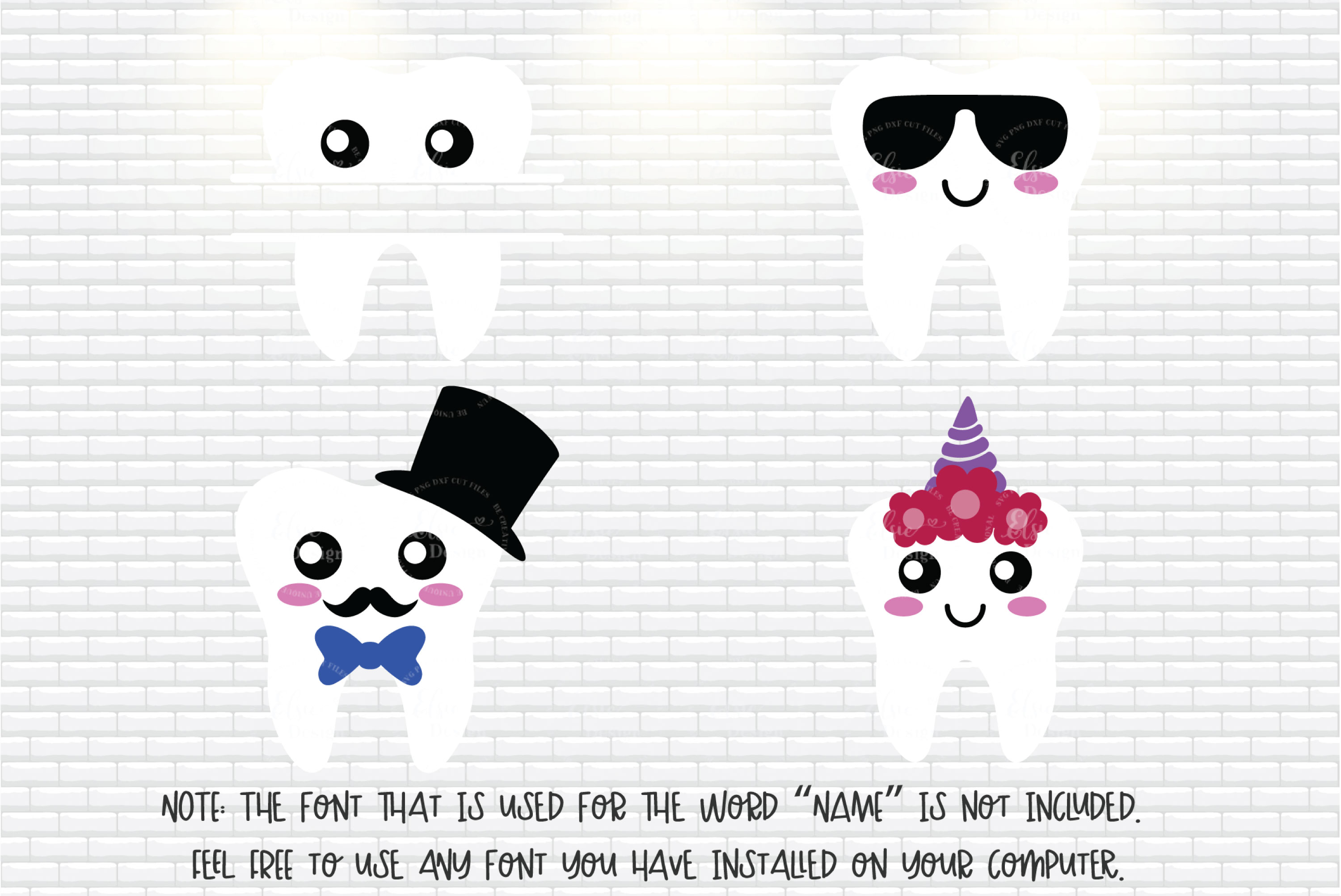 Tooth Fairy Bundle SVG Cut Files