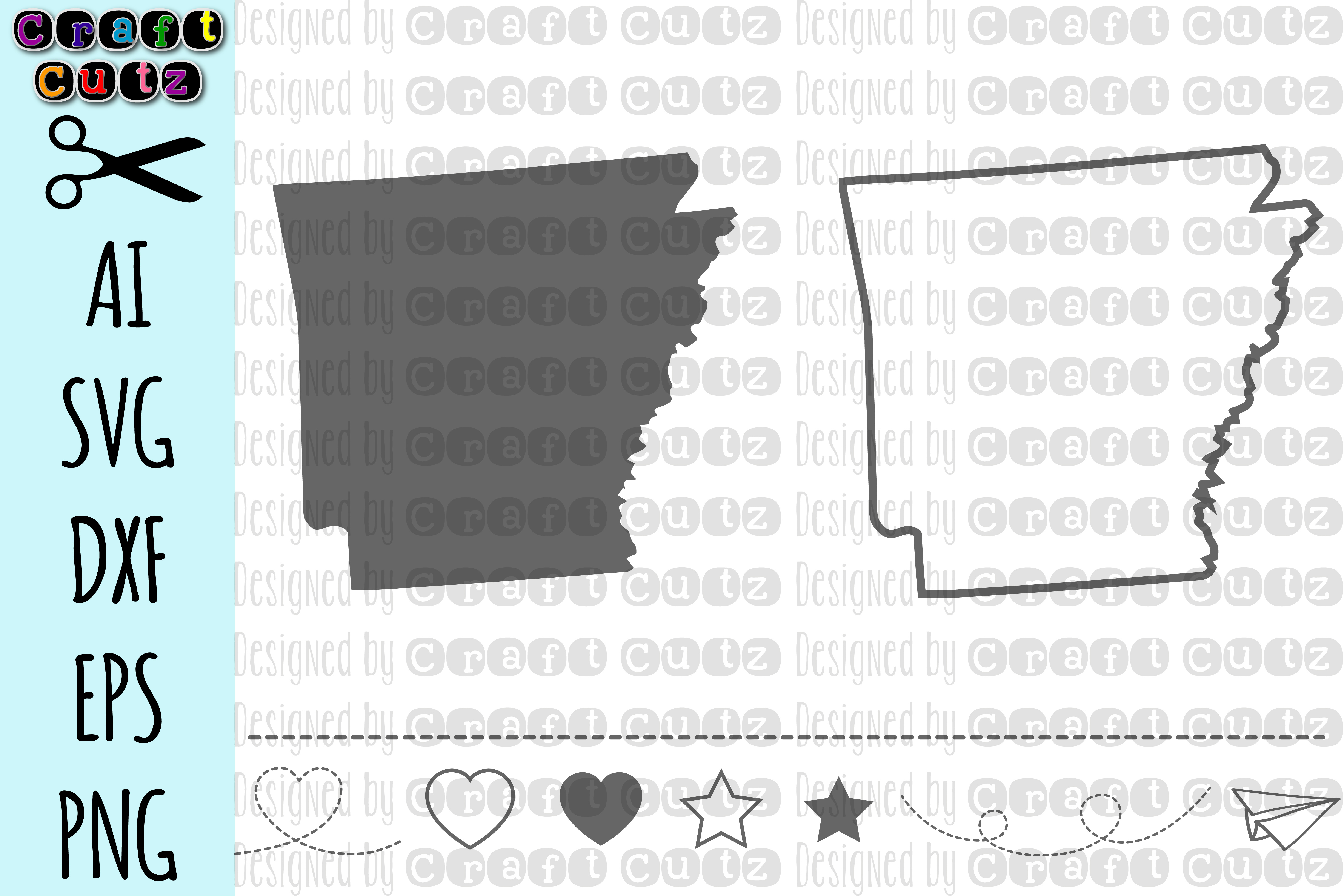 ARKANSAS svg, State svg Files, Arkansas Vector, United States svg ...