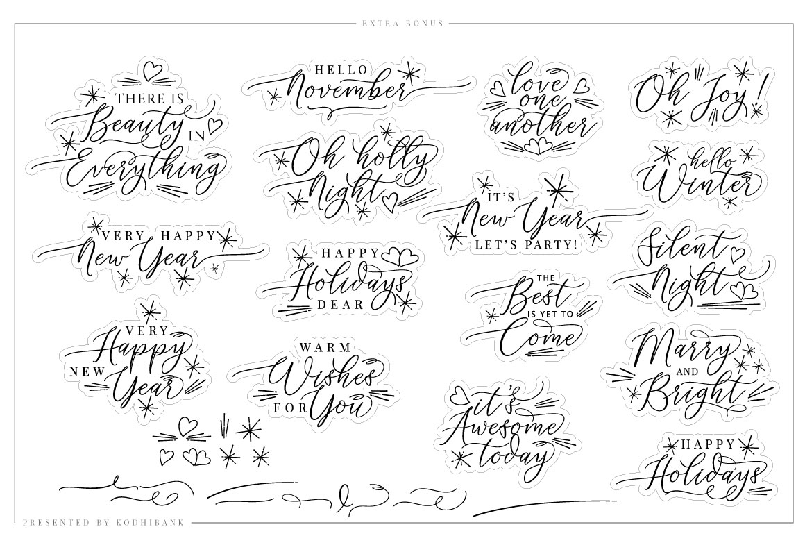 Rejoice Typeface (175964) | Handwritten | Font Bundles