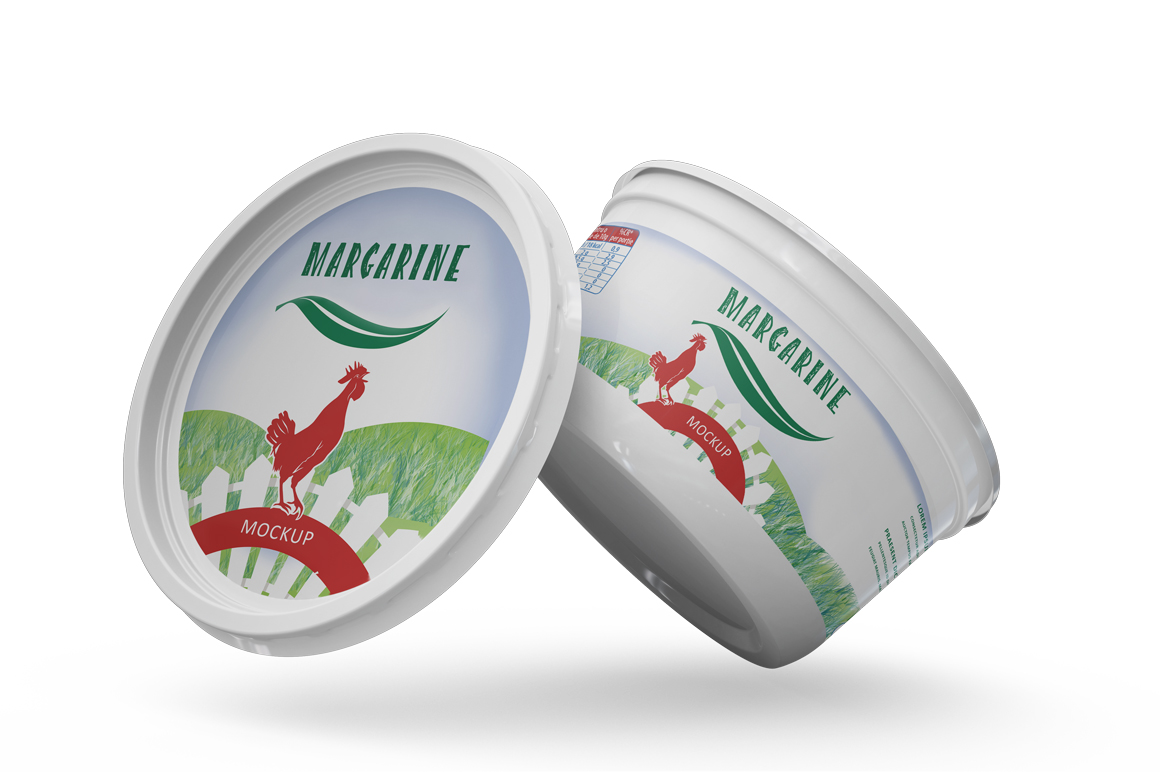 Margarine Box (48034) | Mock Ups | Design Bundles