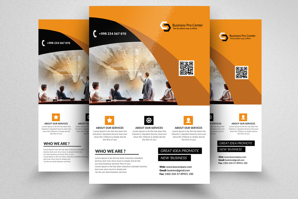 Computer Engineering Flyer Templates (81104) | Flyers | Design Bundles